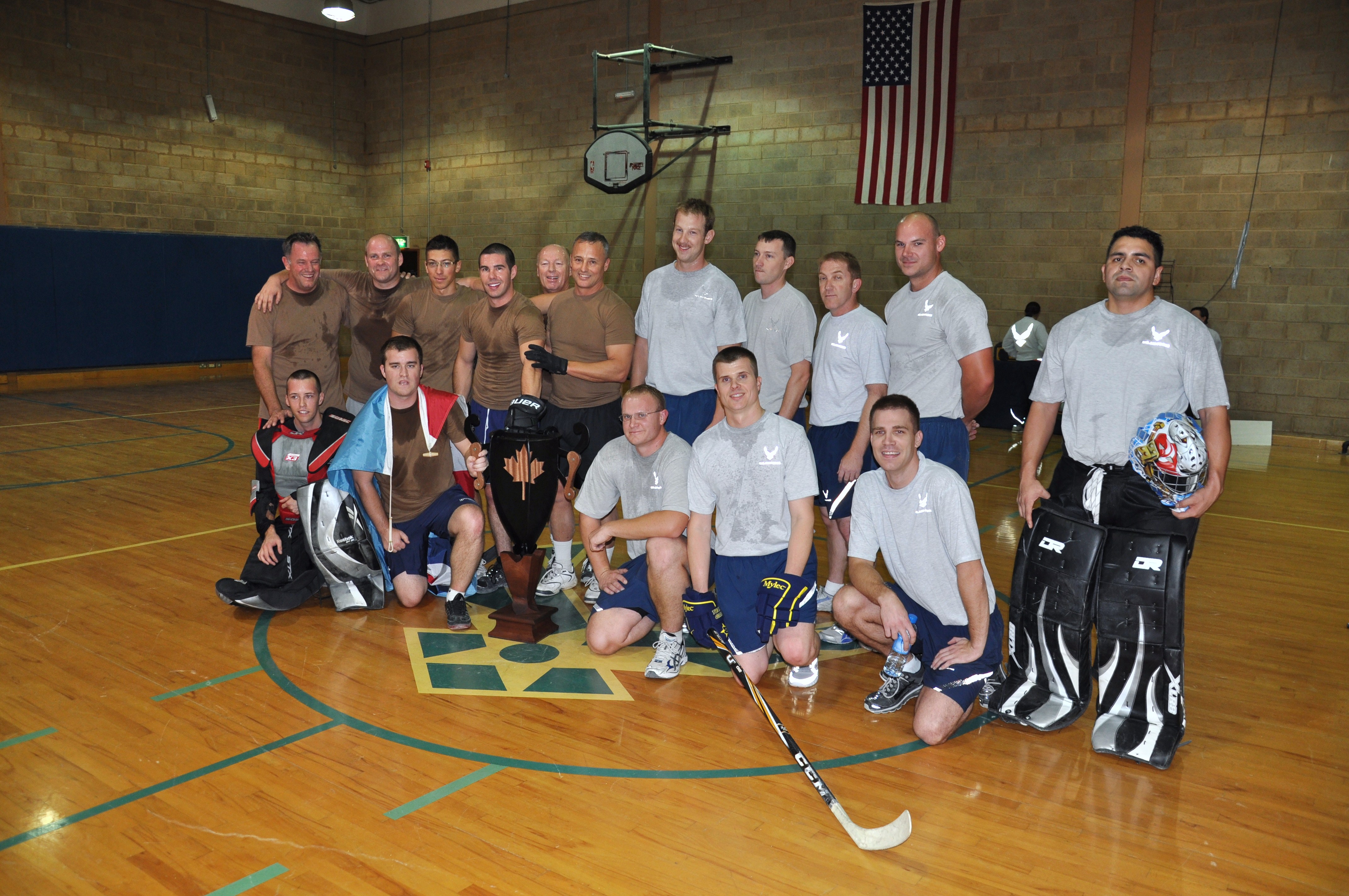 Canadian Air Force takes floor hockey tournament > U.S. Air Forces ...