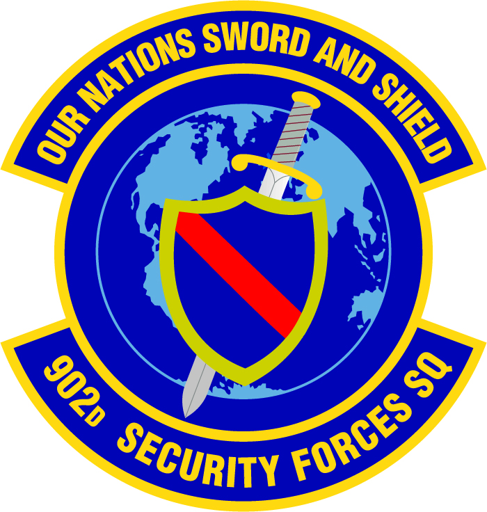 902nd Security Forces Squadron unit patch