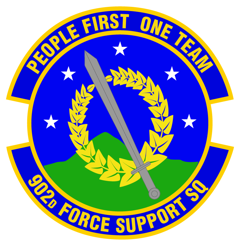 902nd Force Support Squadron unit patch