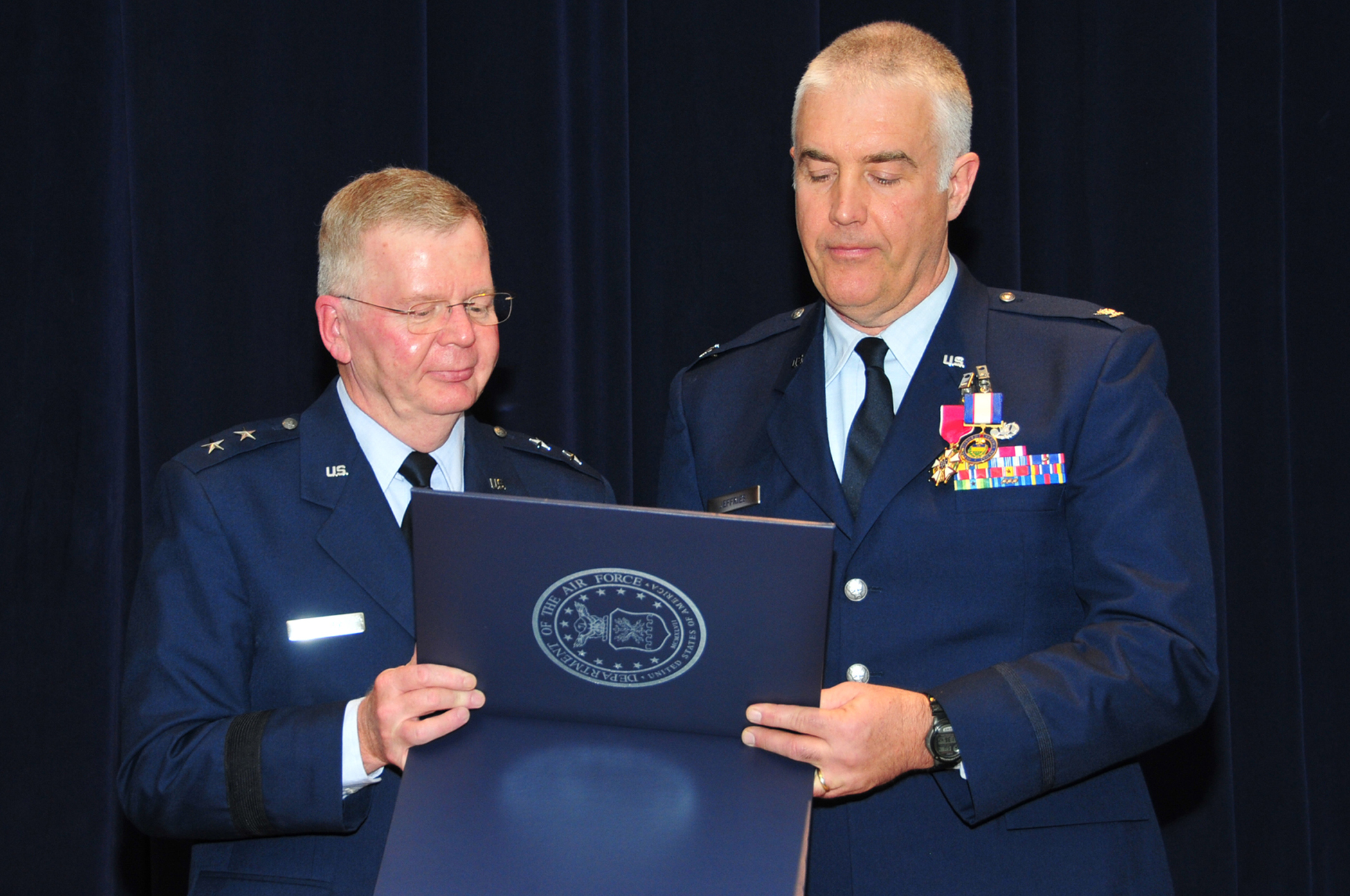 Col. Jeffries retirement