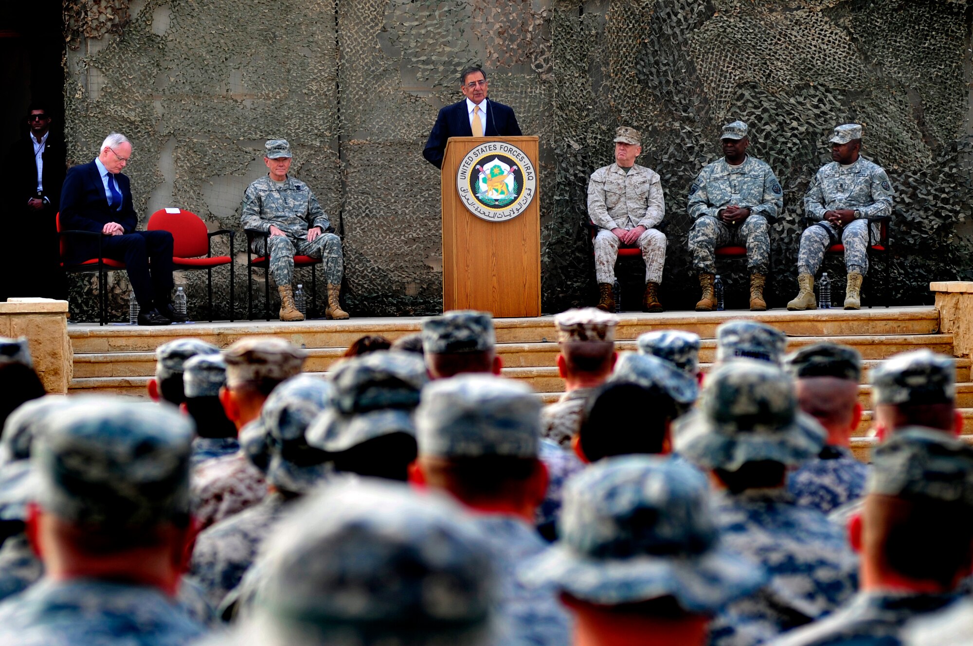 End of mission ceremony, Iraq > U.S. Air Forces Central > News