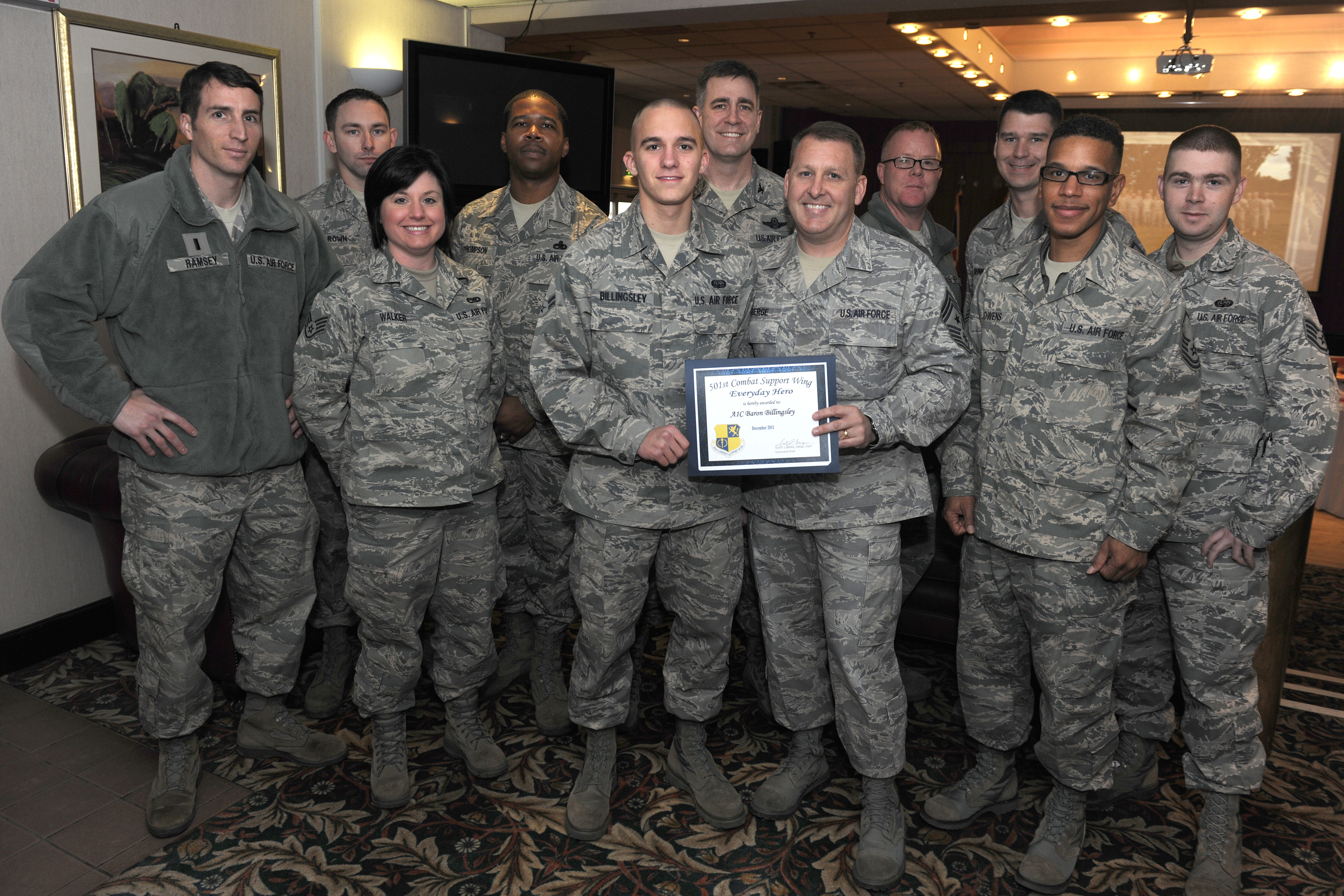 501st CSW Everyday Hero