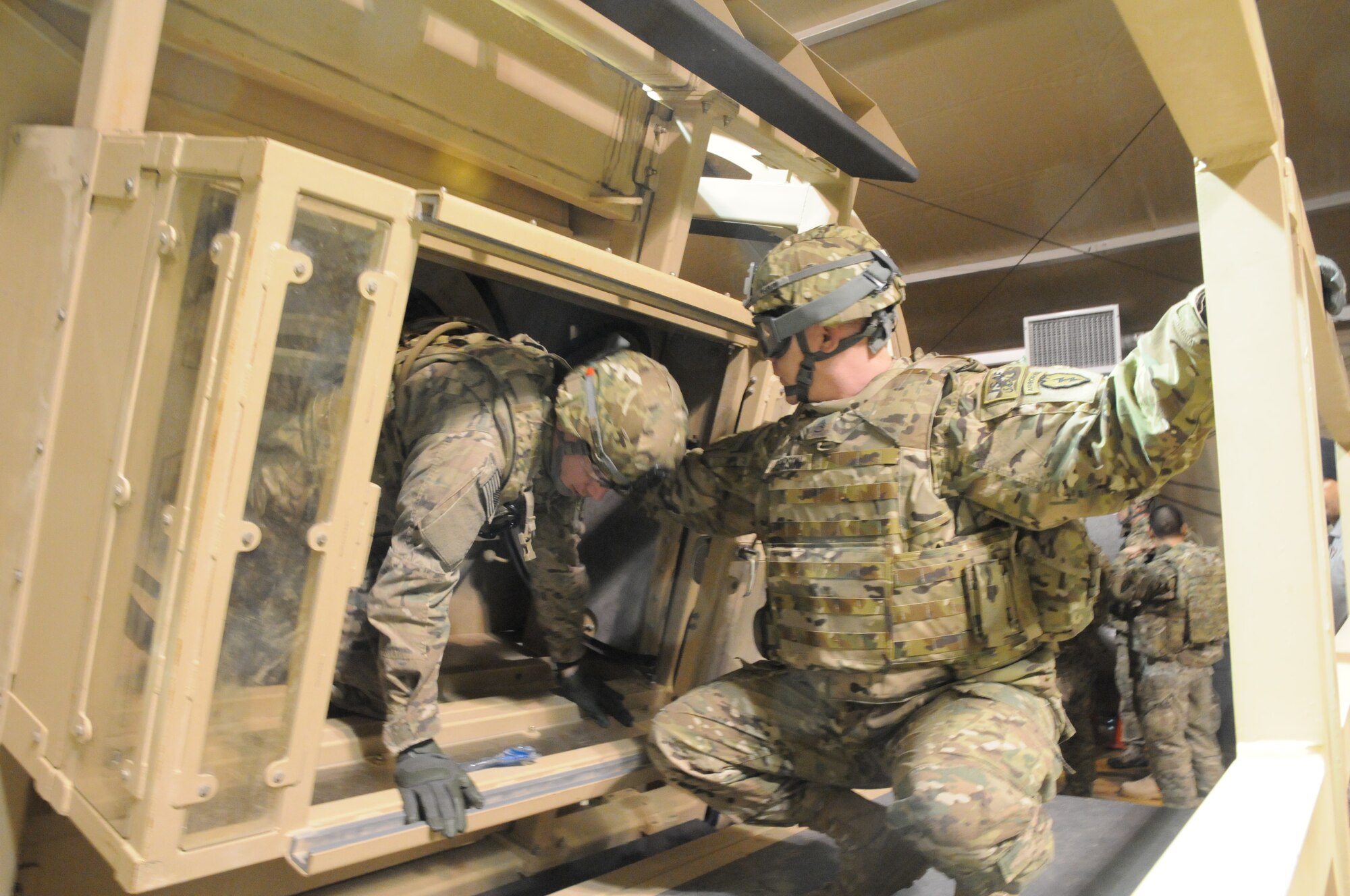 Paratroopers conduct MRAP egress training at Transit Center > U.S. Air ...