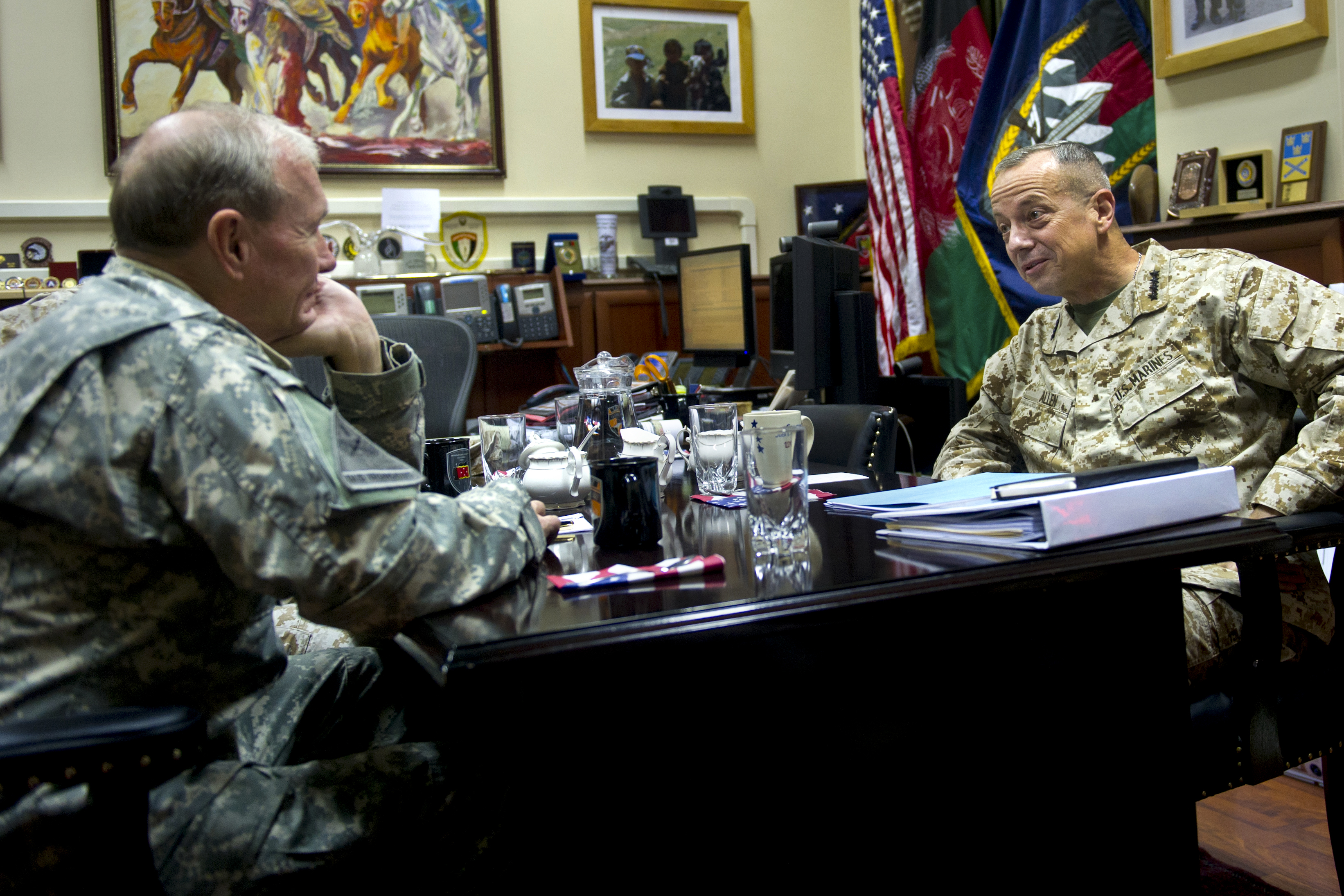 U.S. Army Gen. Martin E. Dempsey, chairman of the Joint Chiefs of Staff ...