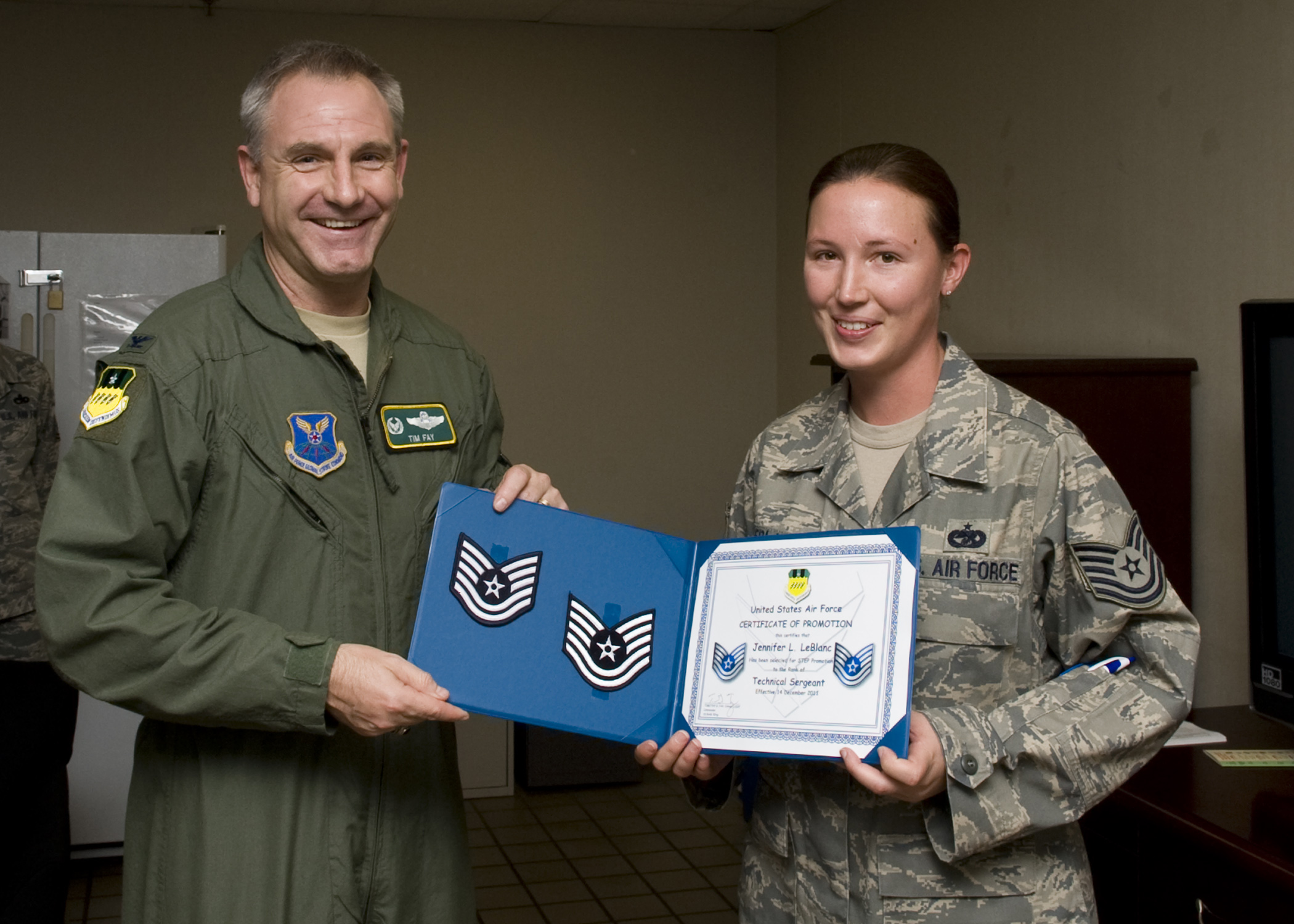 Airman receives early Holiday present > Barksdale Air Force Base > Display