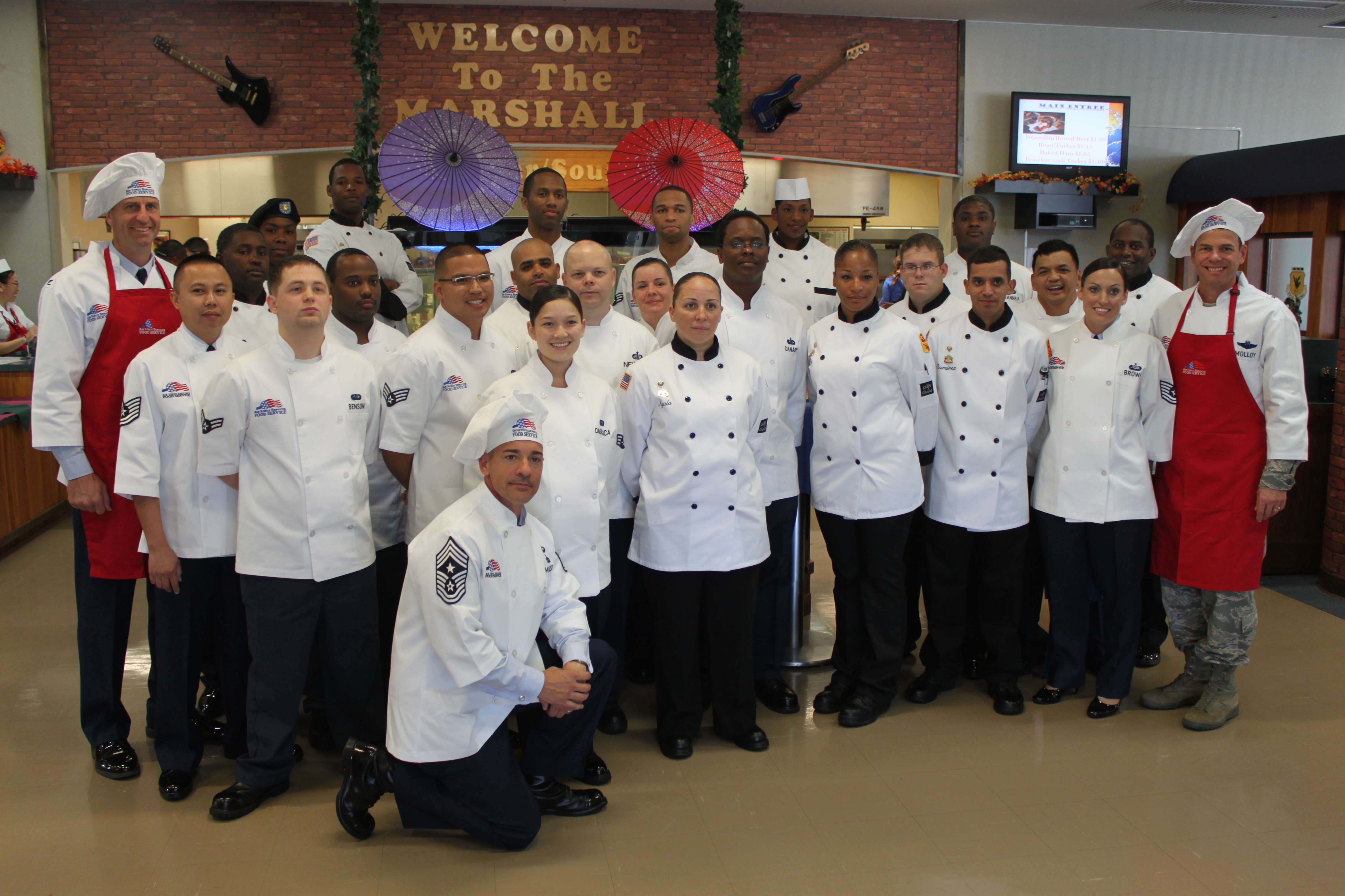 FSS Food Service PACAF award winners