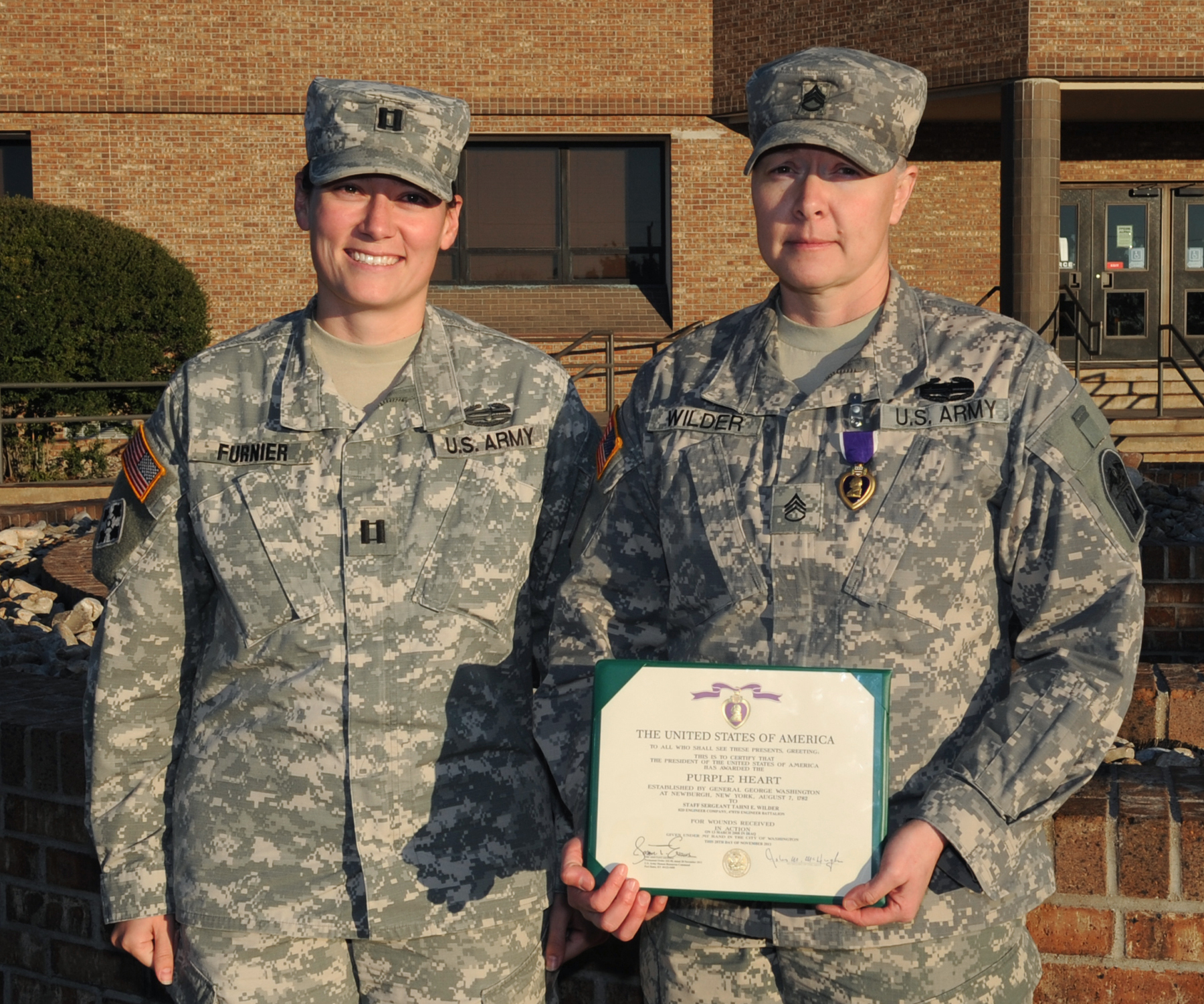 Goodfellow Army Staff Sgt. awarded Purple Heart