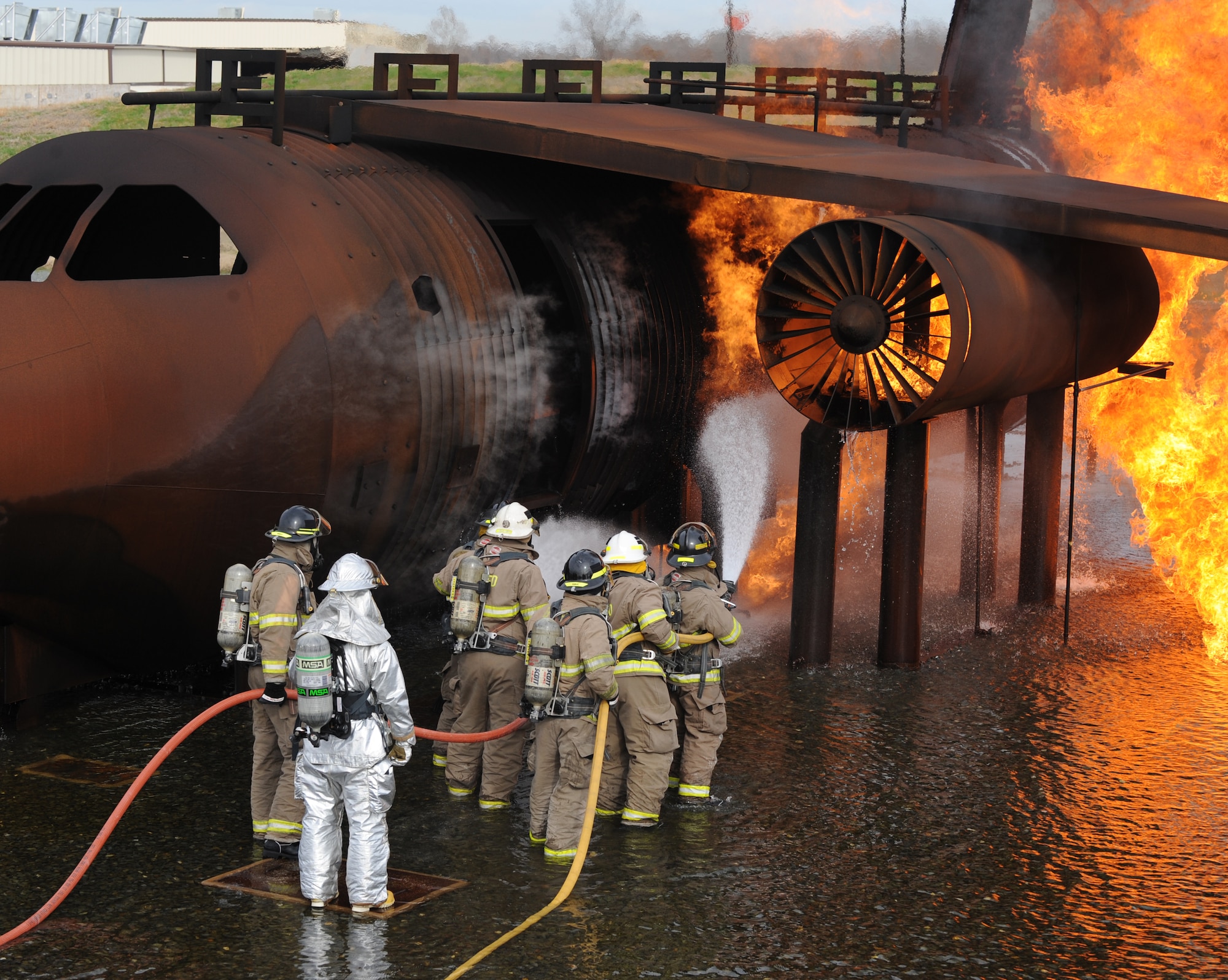 Bossier Fire trains on Barksdale > Barksdale Air Force Base > News