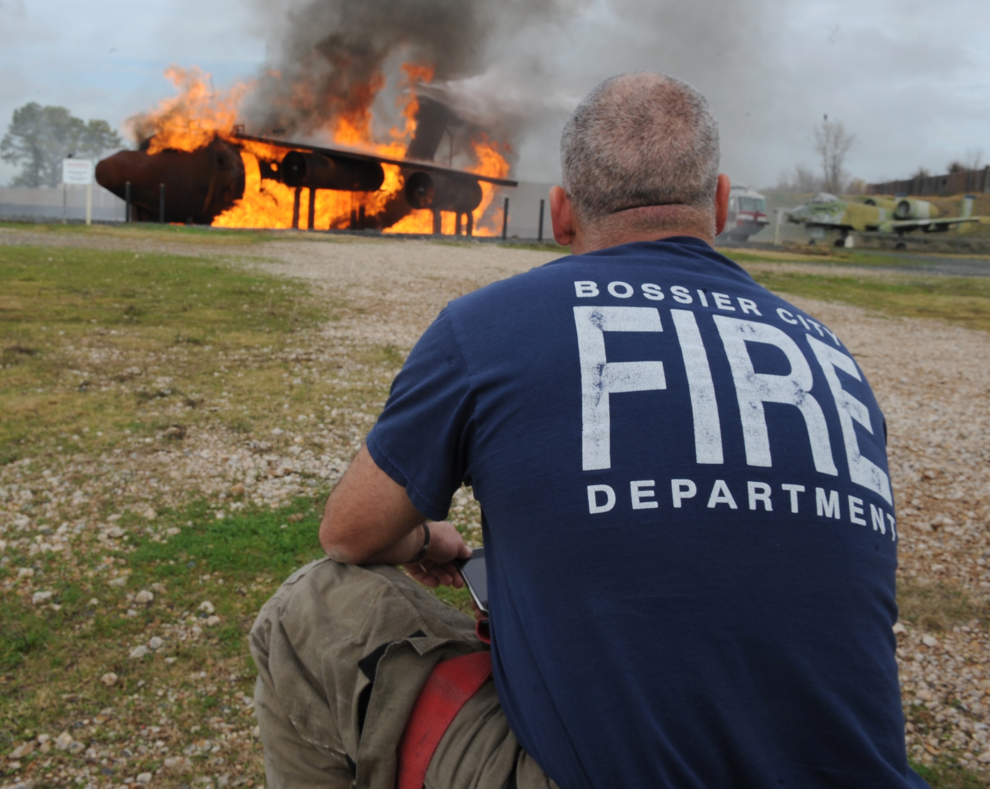 Bossier Fire trains on Barksdale > Barksdale Air Force Base > News