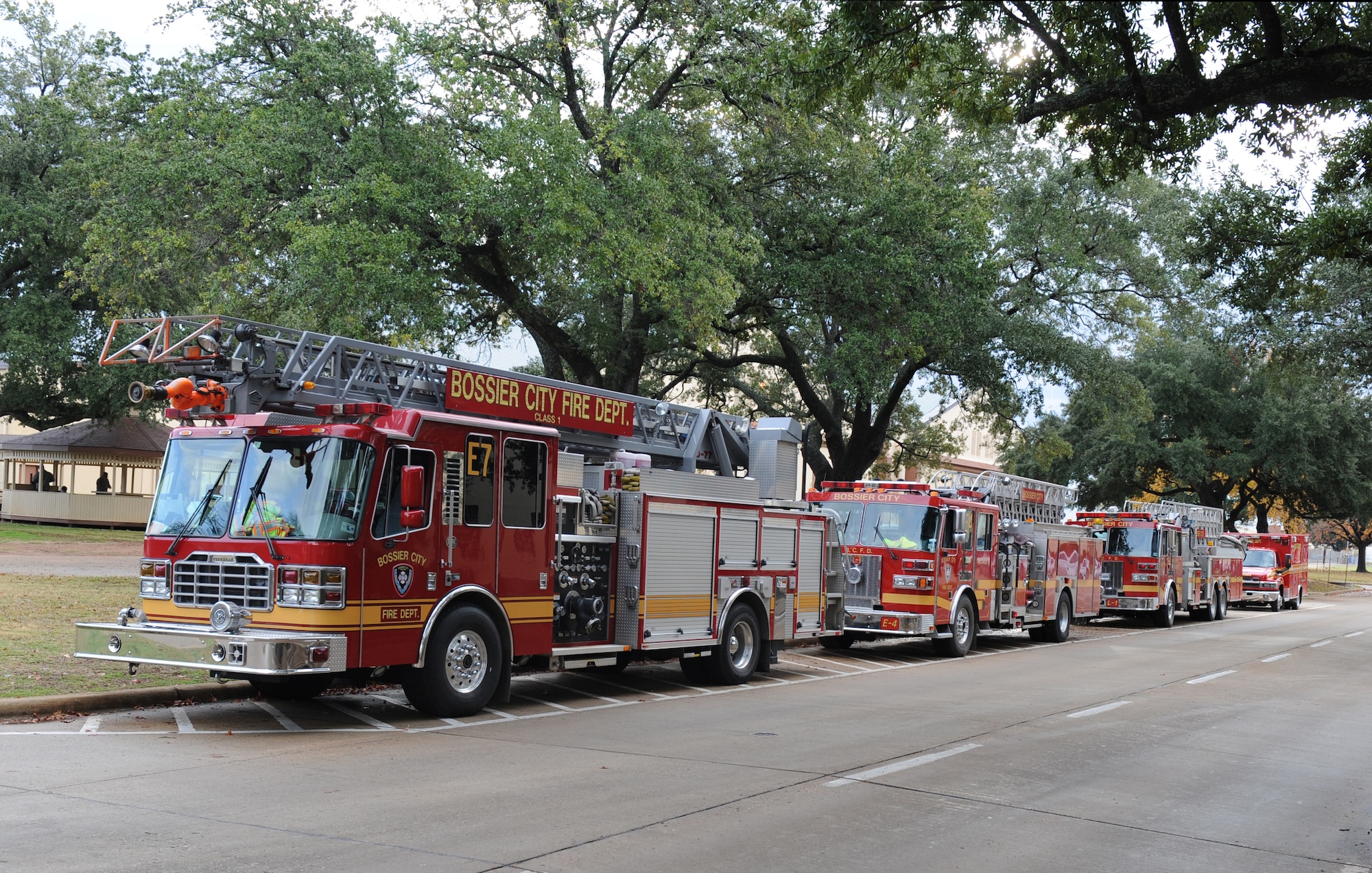 Bossier Fire trains on Barksdale > Barksdale Air Force Base > News