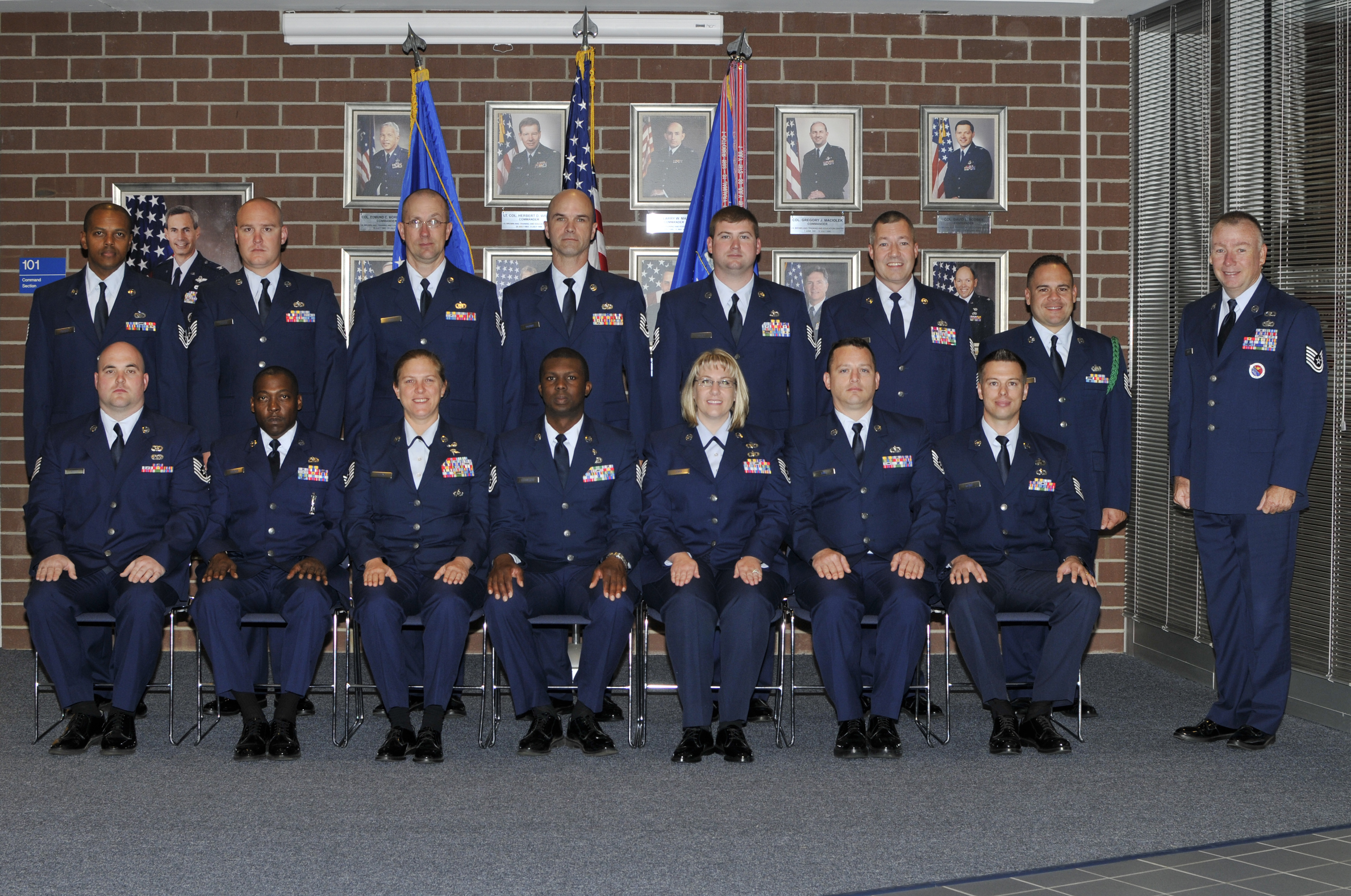 NCO Academy Class 11-8, E-Flight