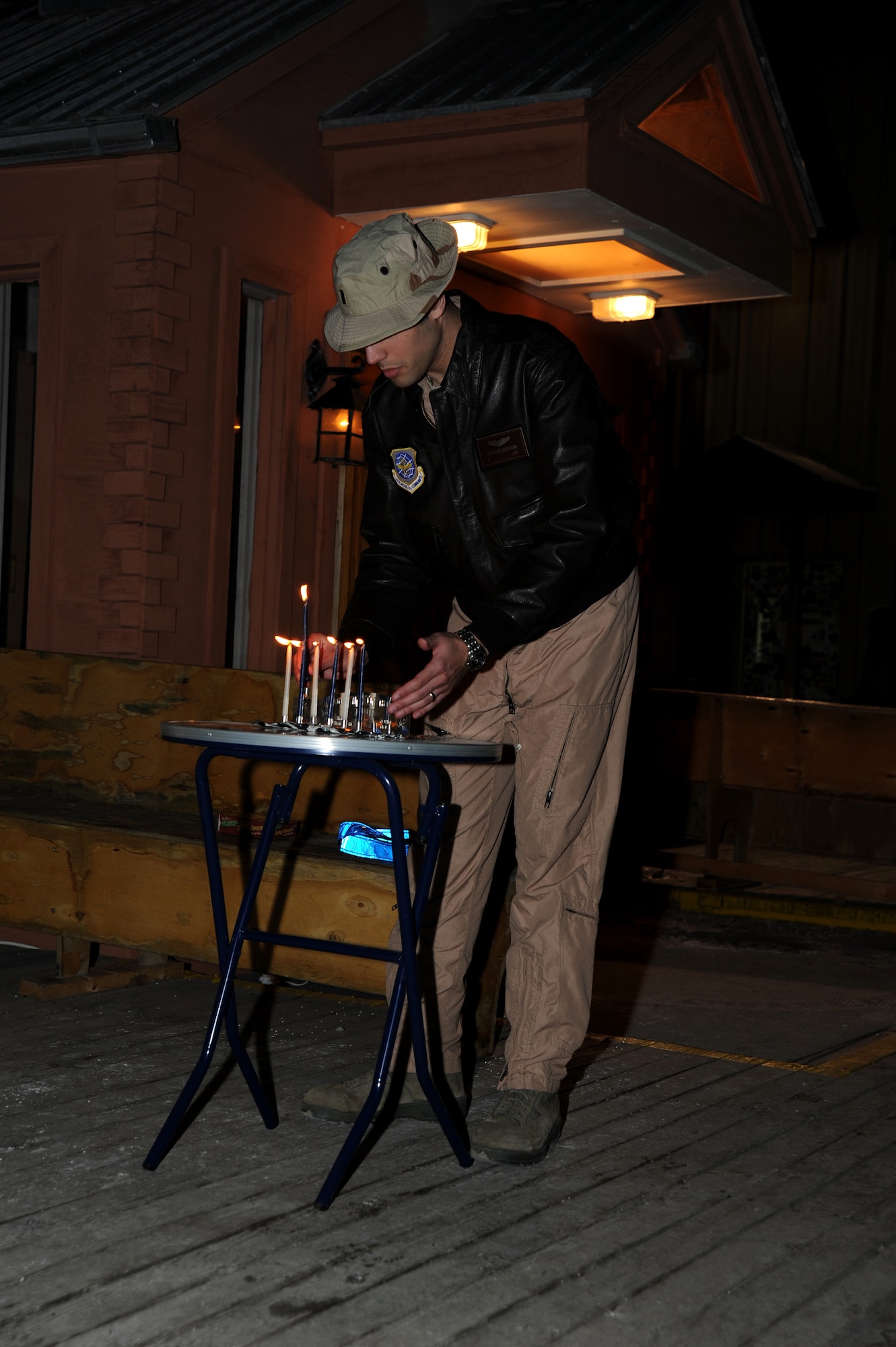 Candles ignite rededication at the Transit Center at Manas > U.S. Air ...