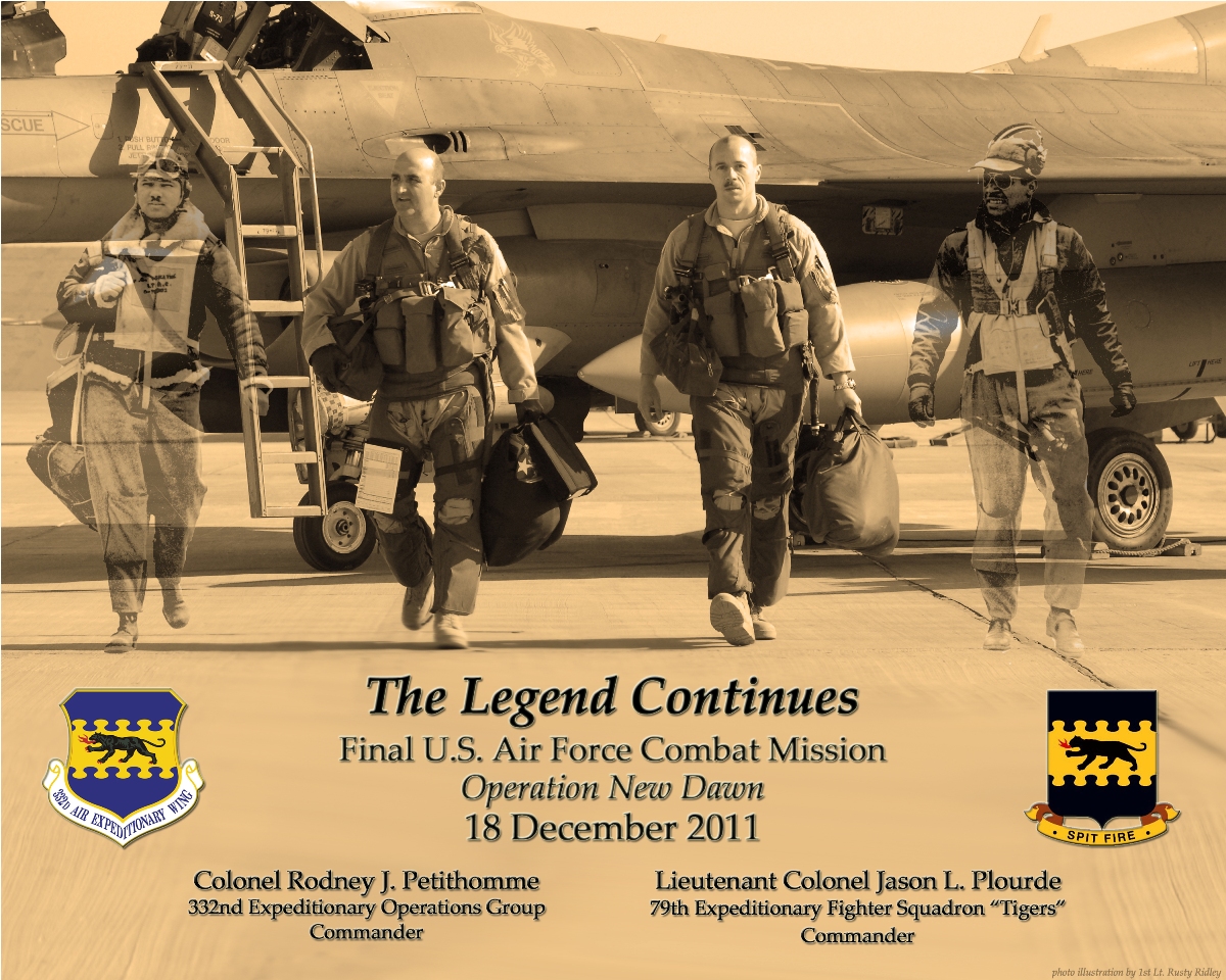 Final U.S. Air Force combat mission over Iraq > U.S. Air Forces Central ...