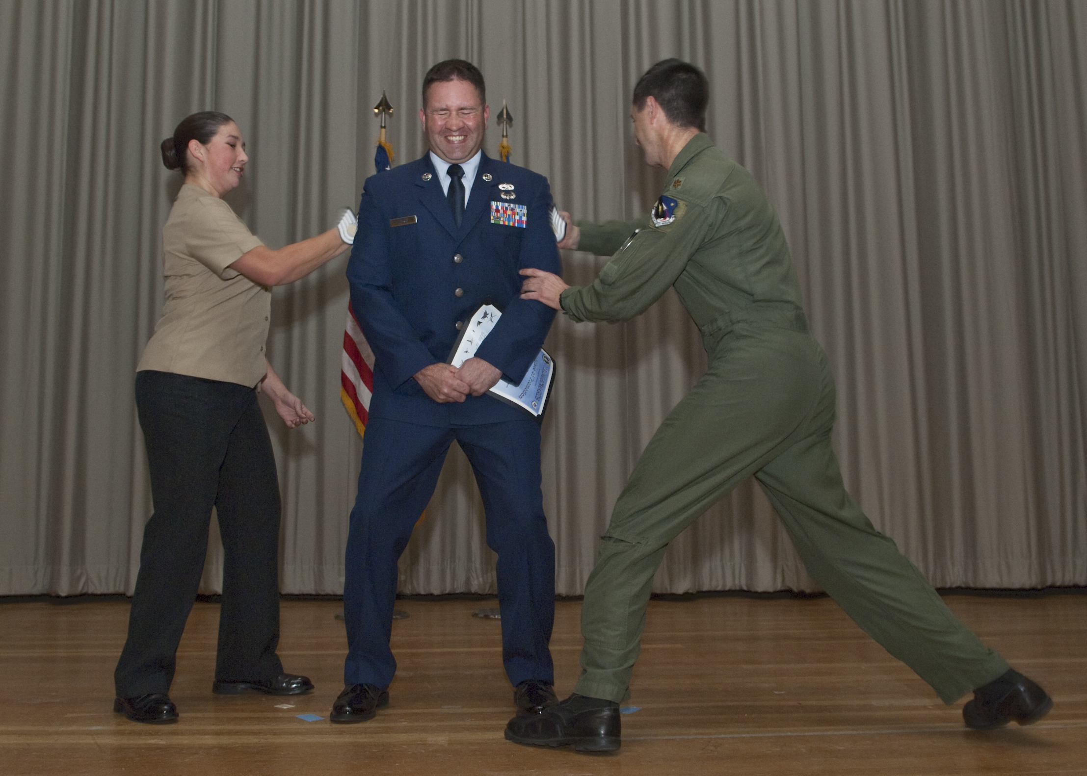 Team Edwards honors Airmen with new ranks in promotion ceremony ...