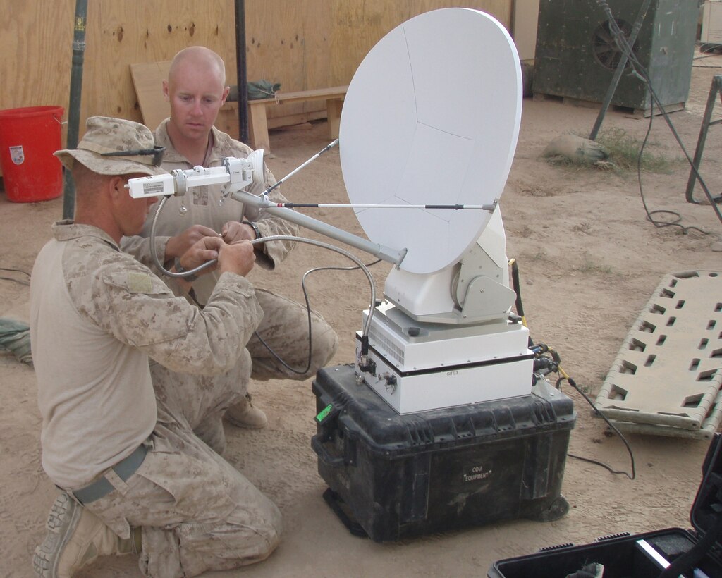 Marine Corps Sgts. Wesley Johnson, left, and Robert Brown, both of the ...