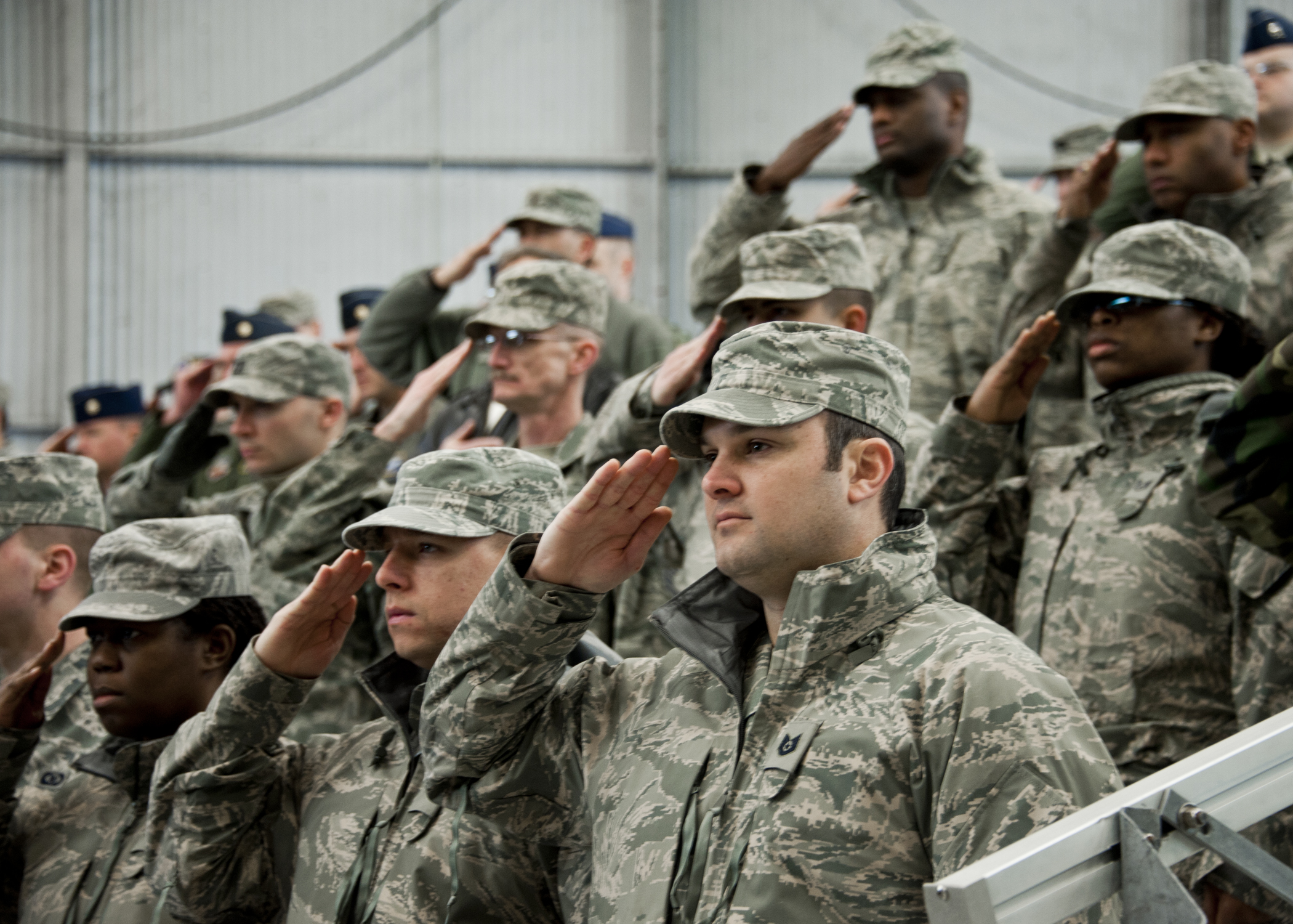 Wing salutes