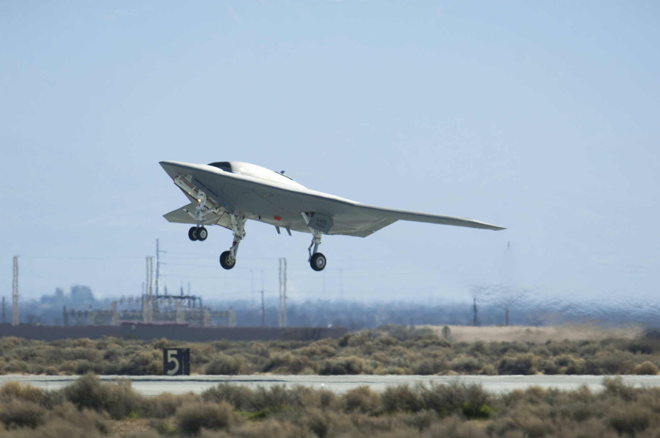 X-47B flight