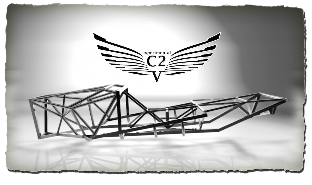 This computer-aided design image shows the chassis frame to be used in ...