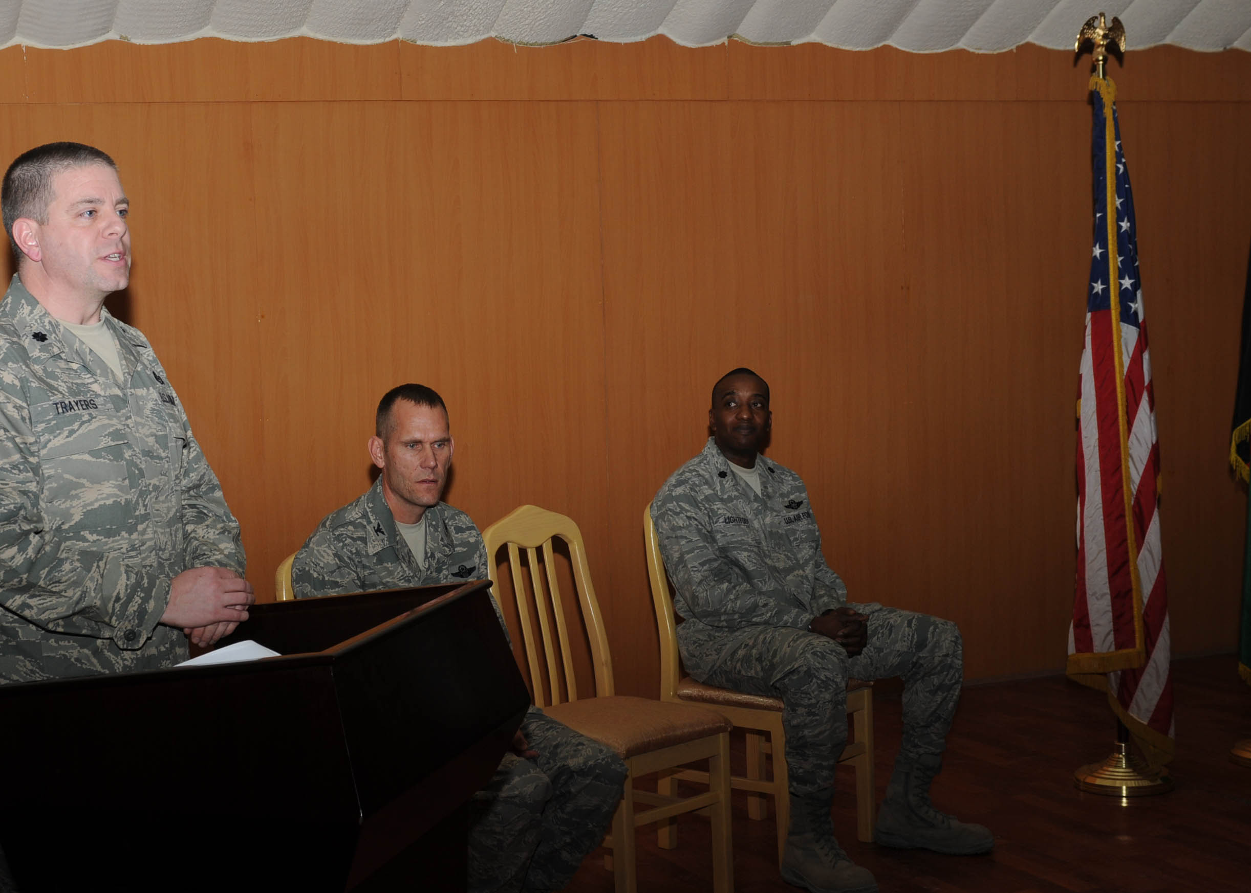 439th Air Expeditionary Advisory Squadron change of command