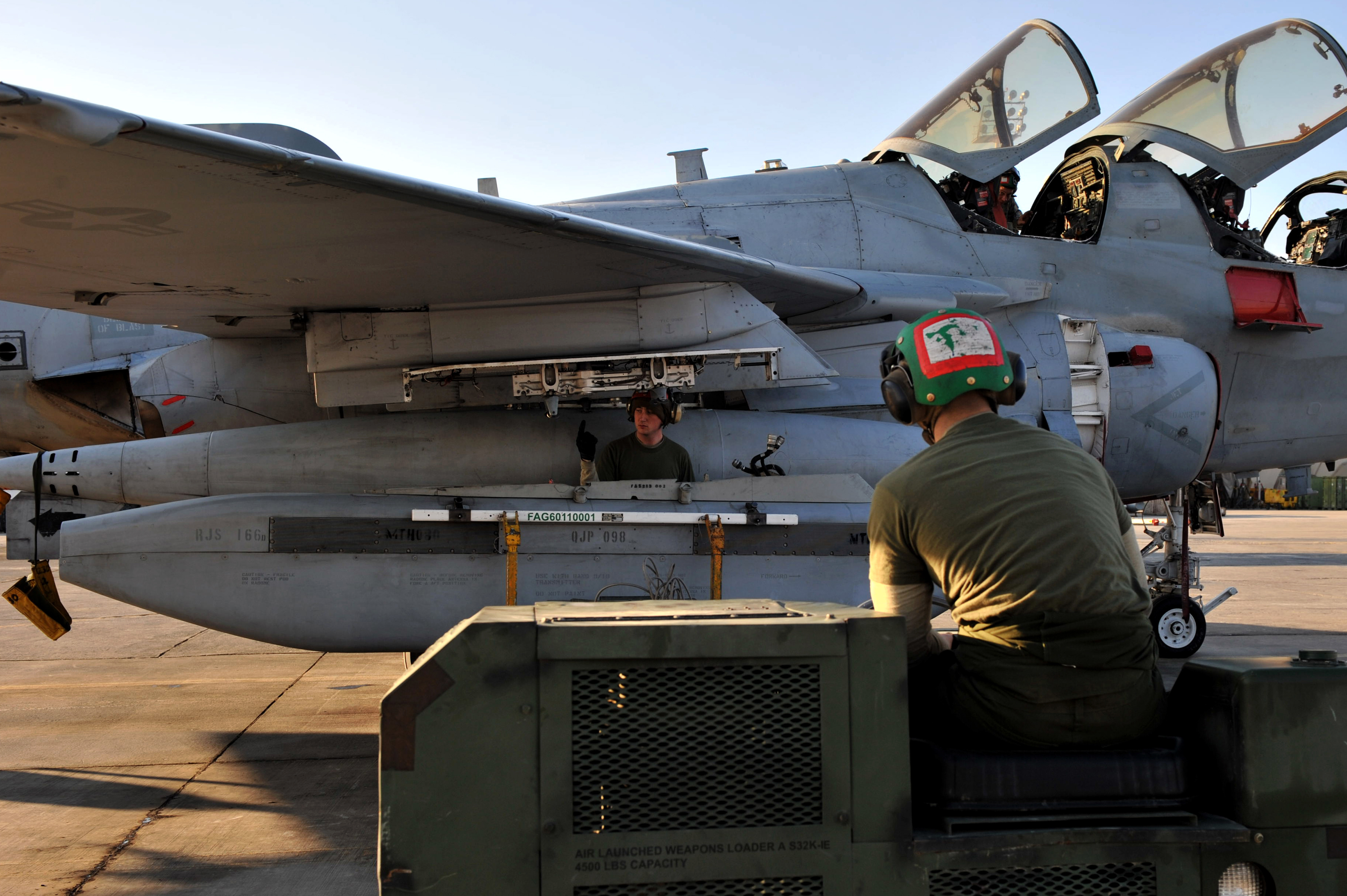 Marine Prowlers provide umbrella of protection > U.S. Air Forces ...