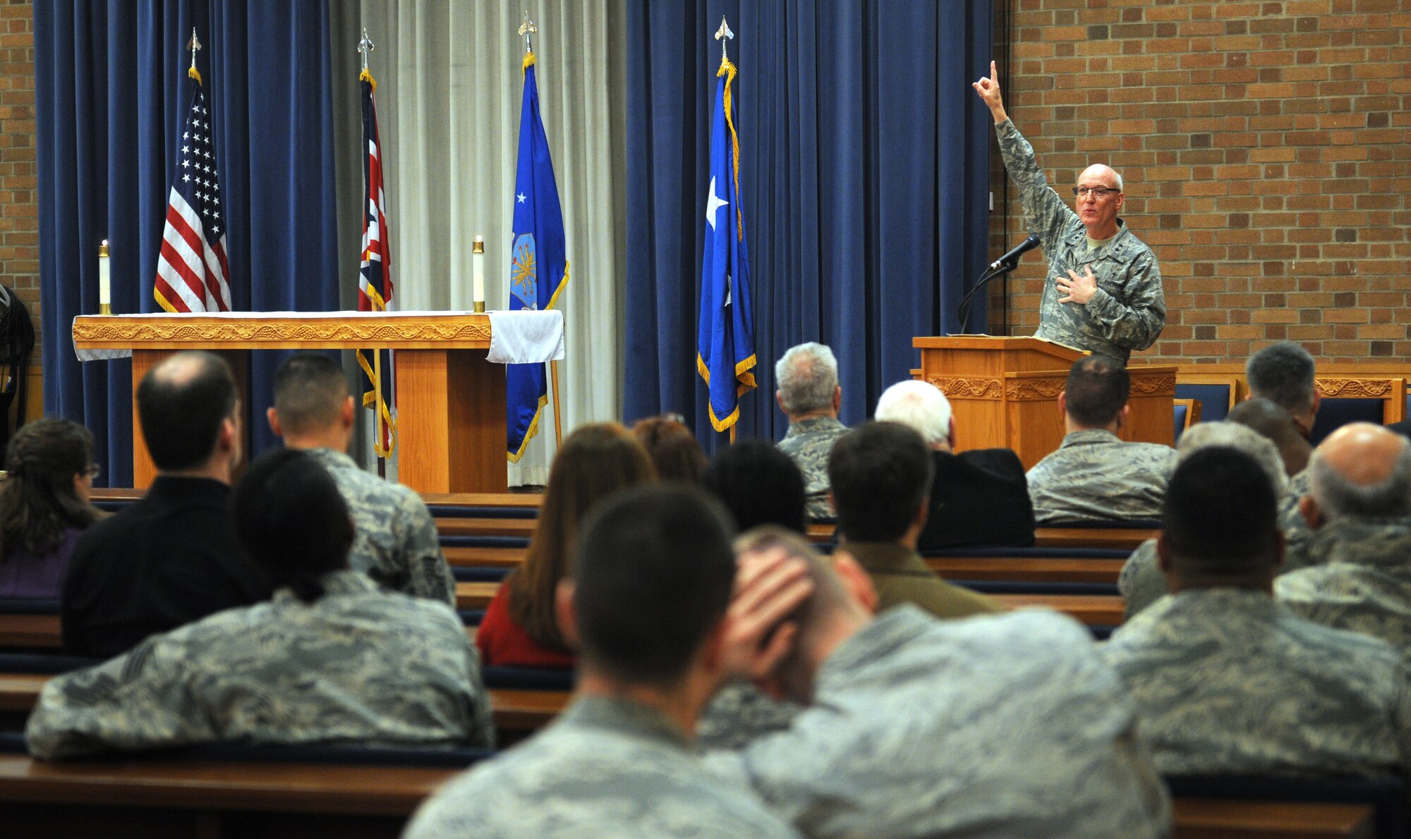 AF Chief of Chaplains delivers 'Courage in Trouble' at National Prayer ...