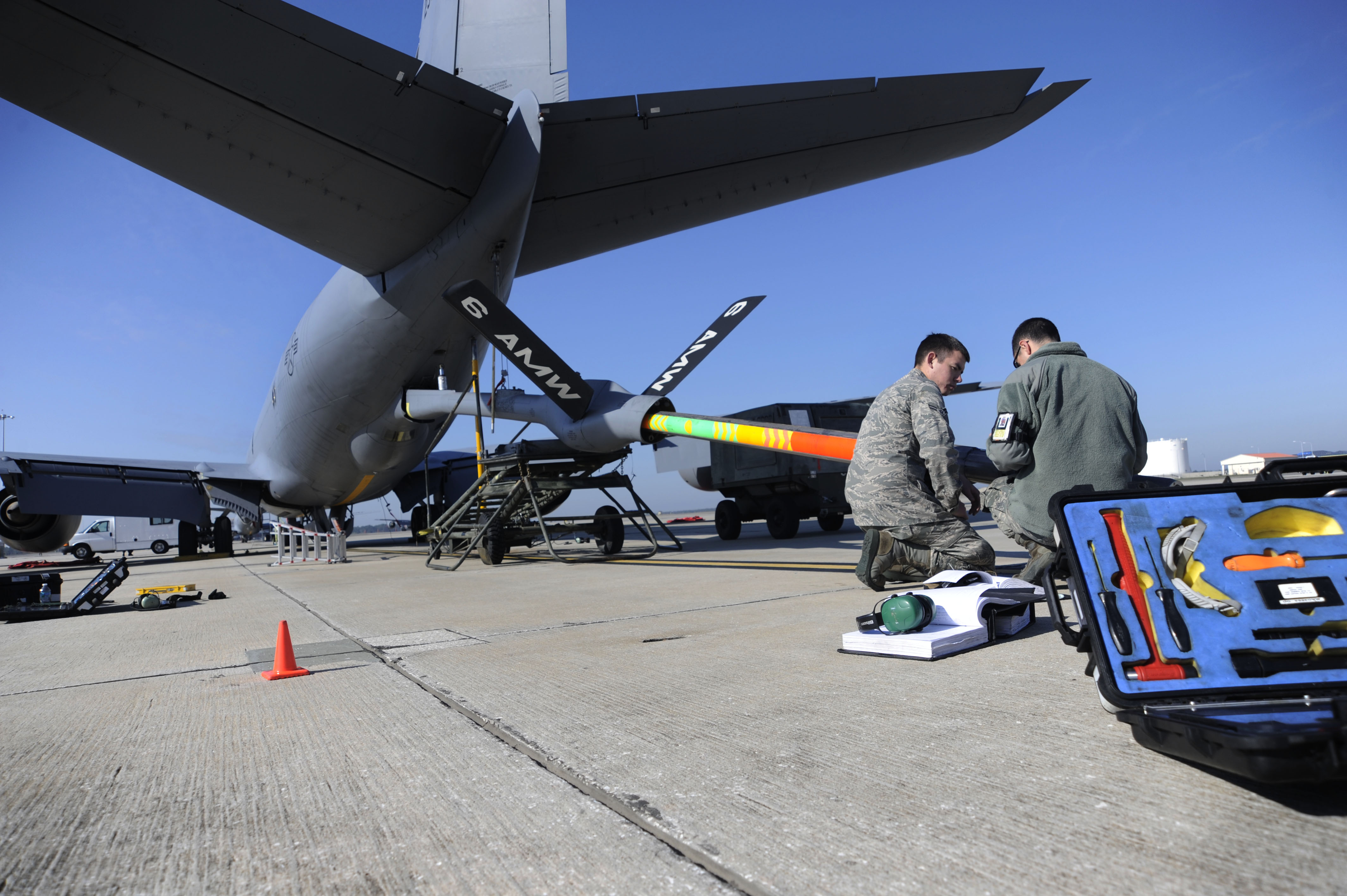 Repair of a boom signal coil wiring