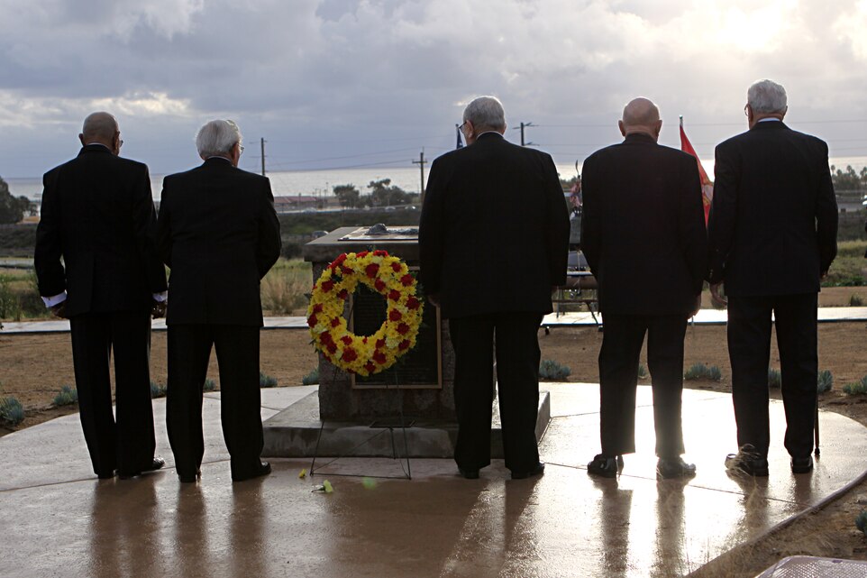 Camp Pendleton commemorates WWII heroes during Iwo Jima 66th ...