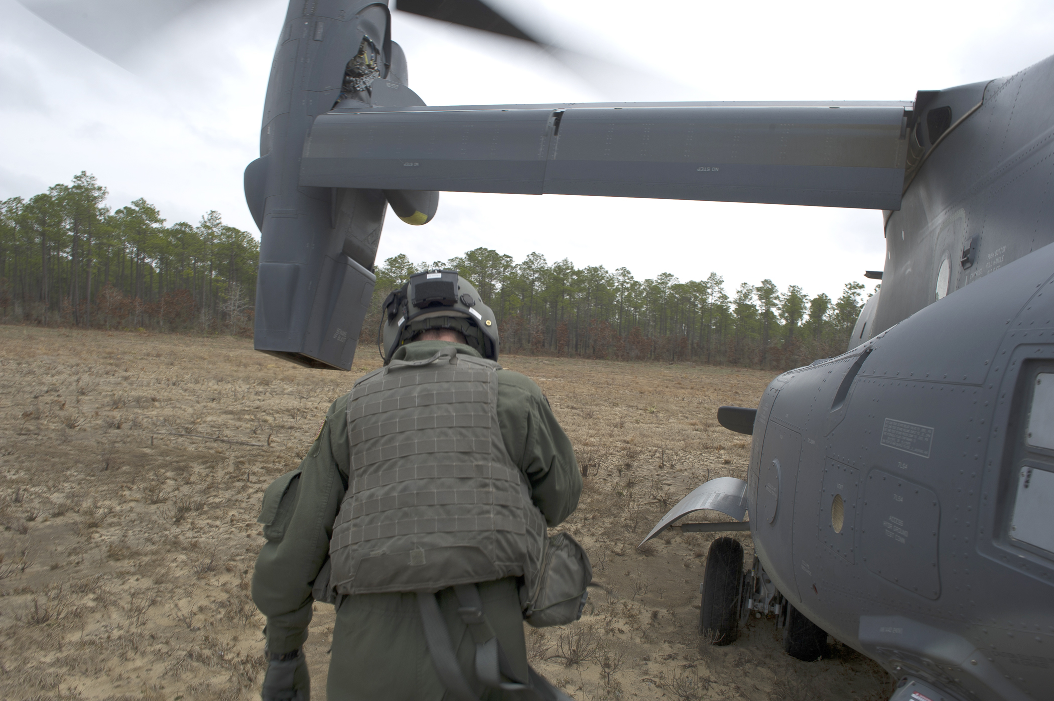 Osprey training mission