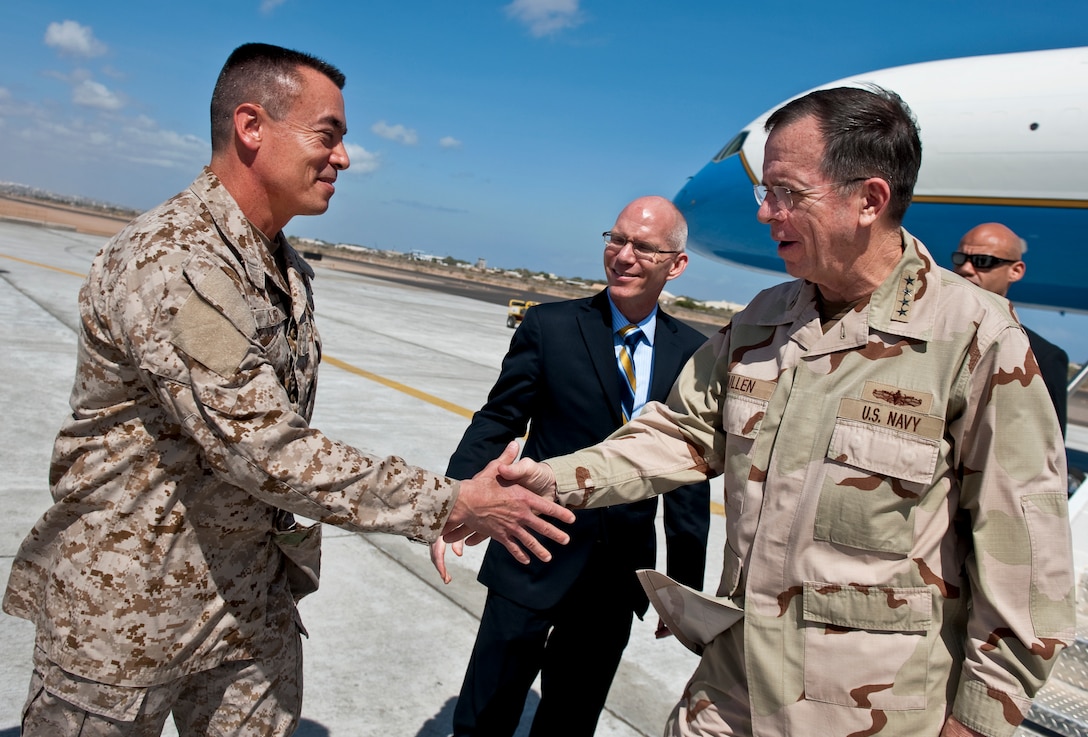U.S. Navy Adm. Mike Mullen, chairman of the Joint Chiefs of Staff ...