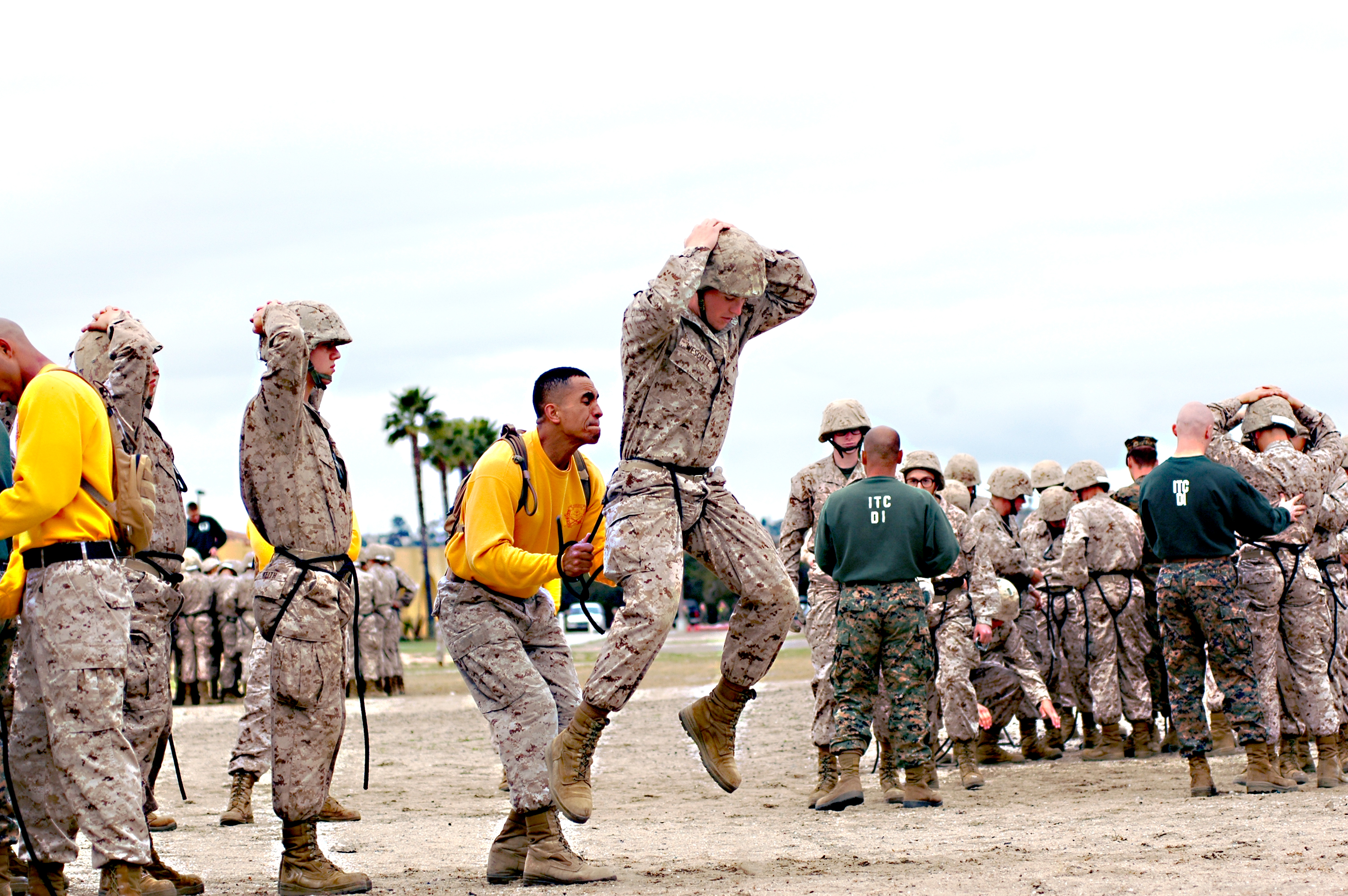 Company H climbs to new heights > Marine Corps Training and Education ...