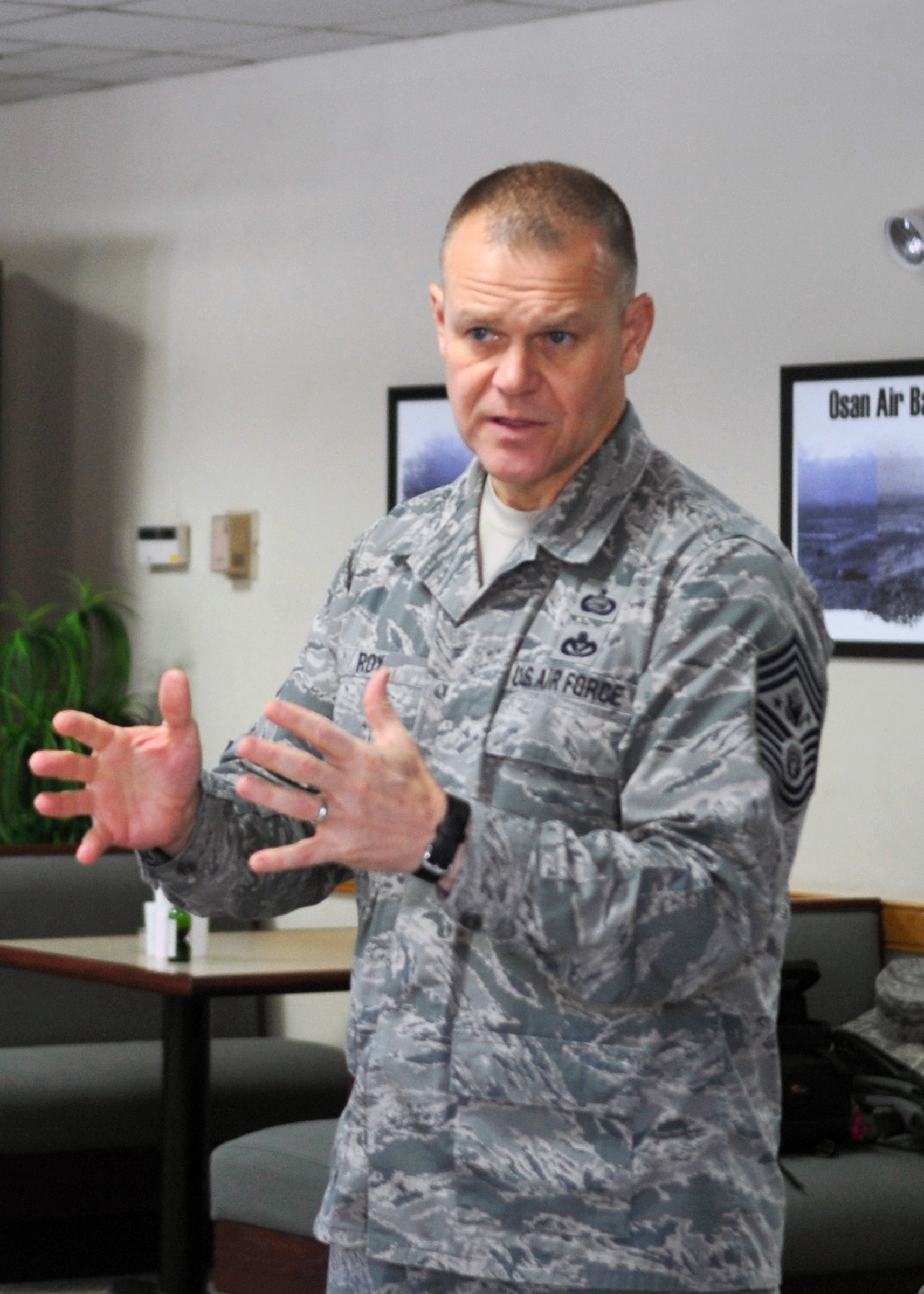 CMSAF visits Osan Air Base, concludes PACAF tour > Air Force > Article ...