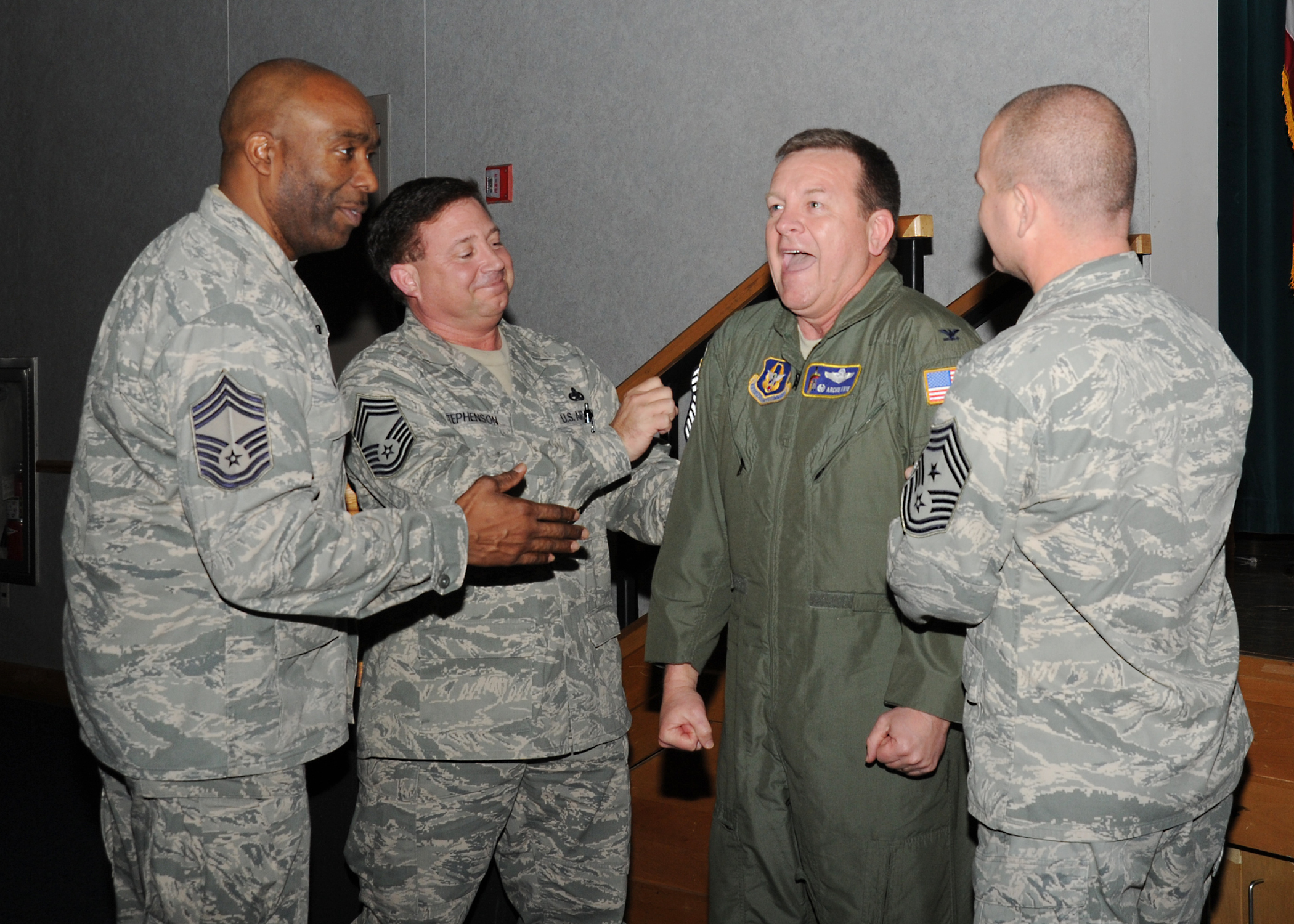 Chiefs tack stripes on 931st ARG Commander > McConnell Air Force Base ...