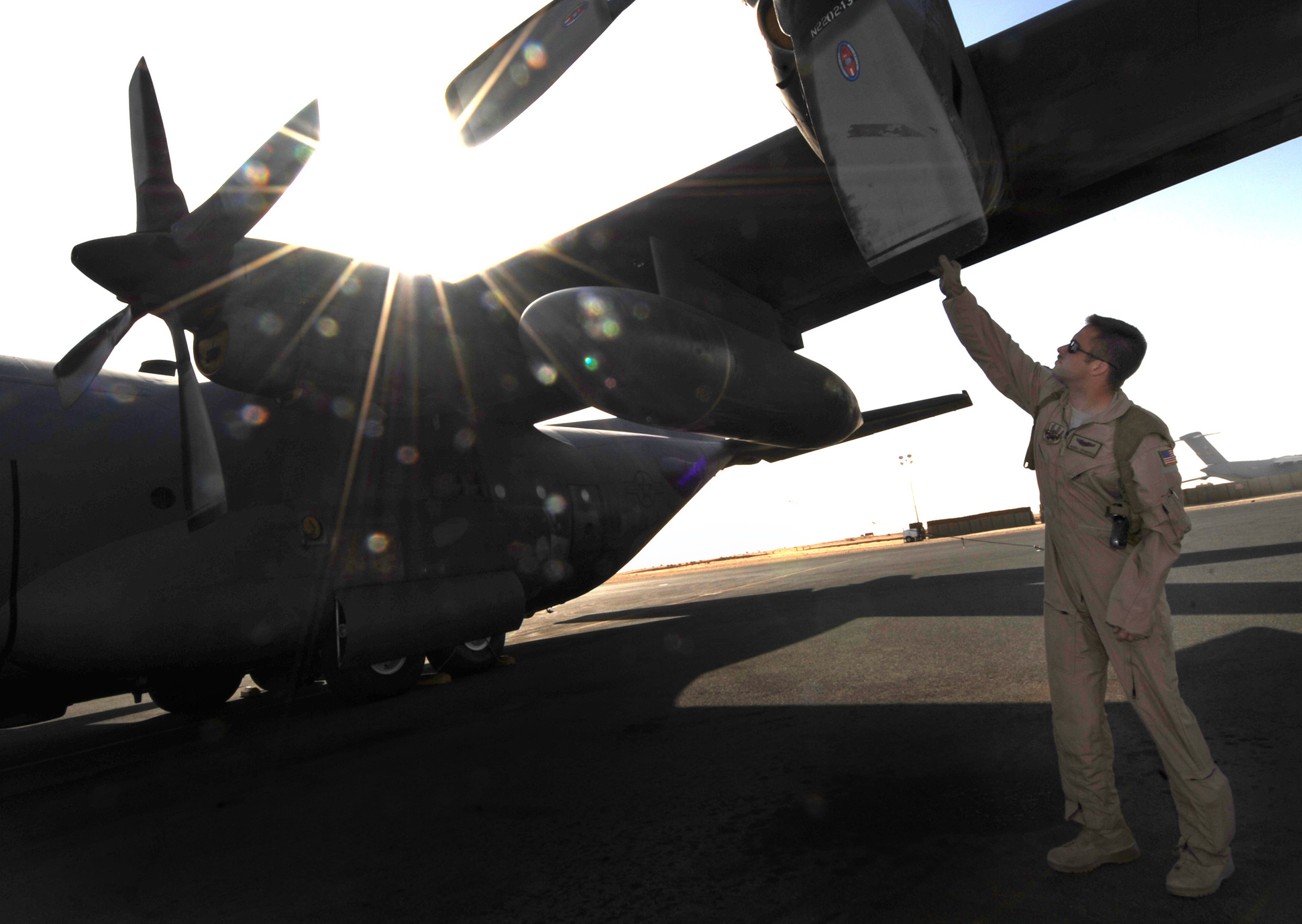 Mobility Airman profile: C-130 pilot supports combat airlift in ...