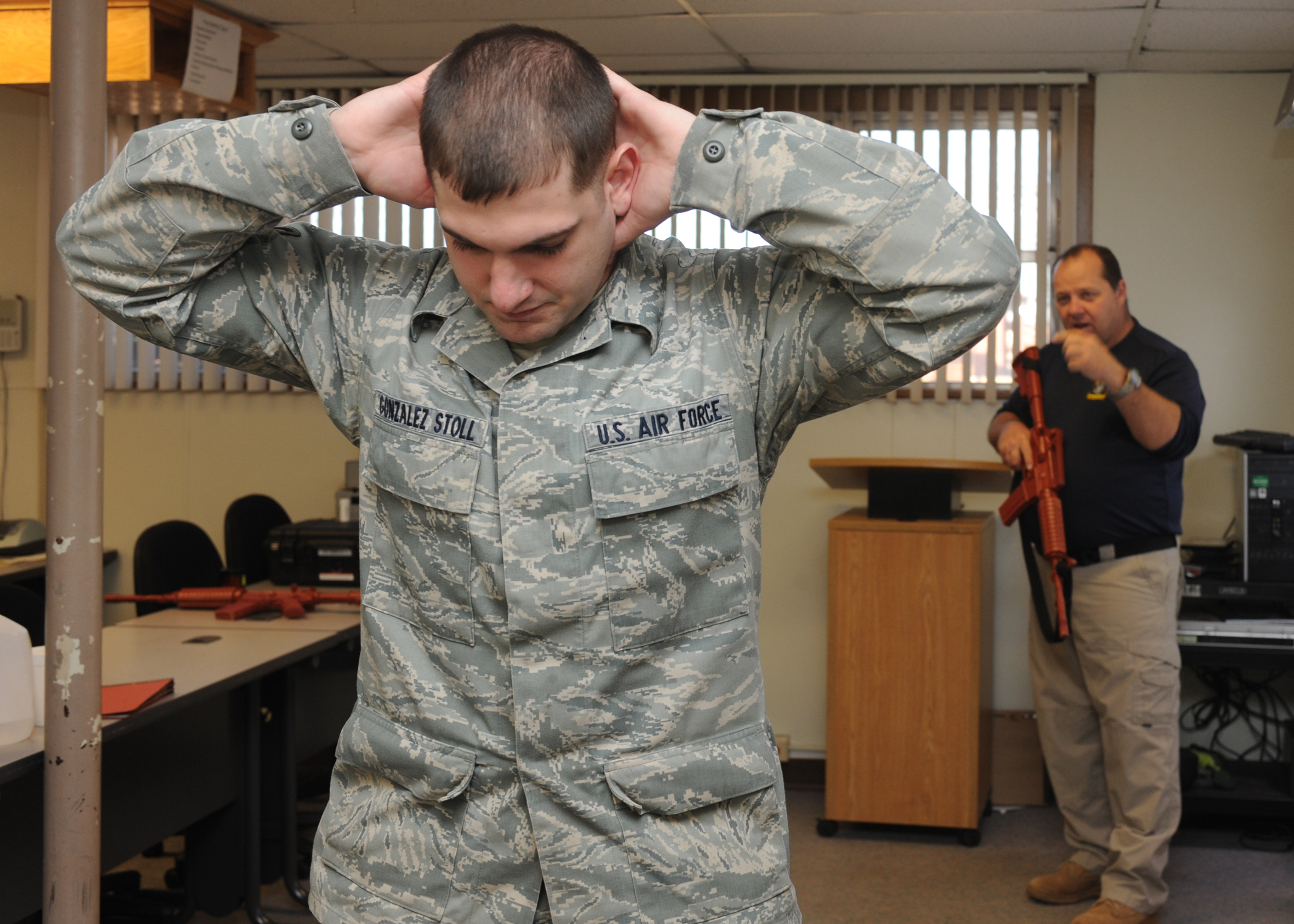 7 SFS provides augmentee training to 317 AG > Dyess Air Force Base ...