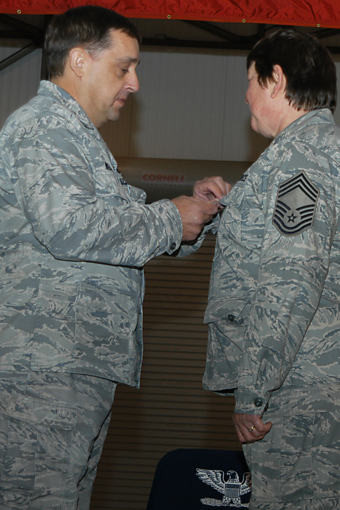 Chief receives MSM for 34 years of service