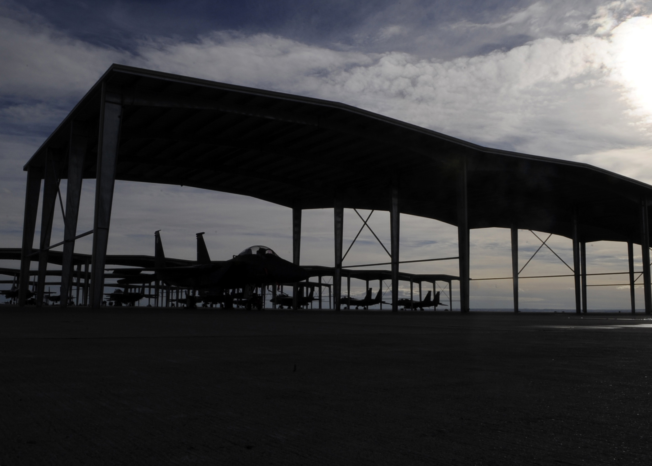 Maintainers receive aircraft shelters > Mountain Home Air Force Base ...