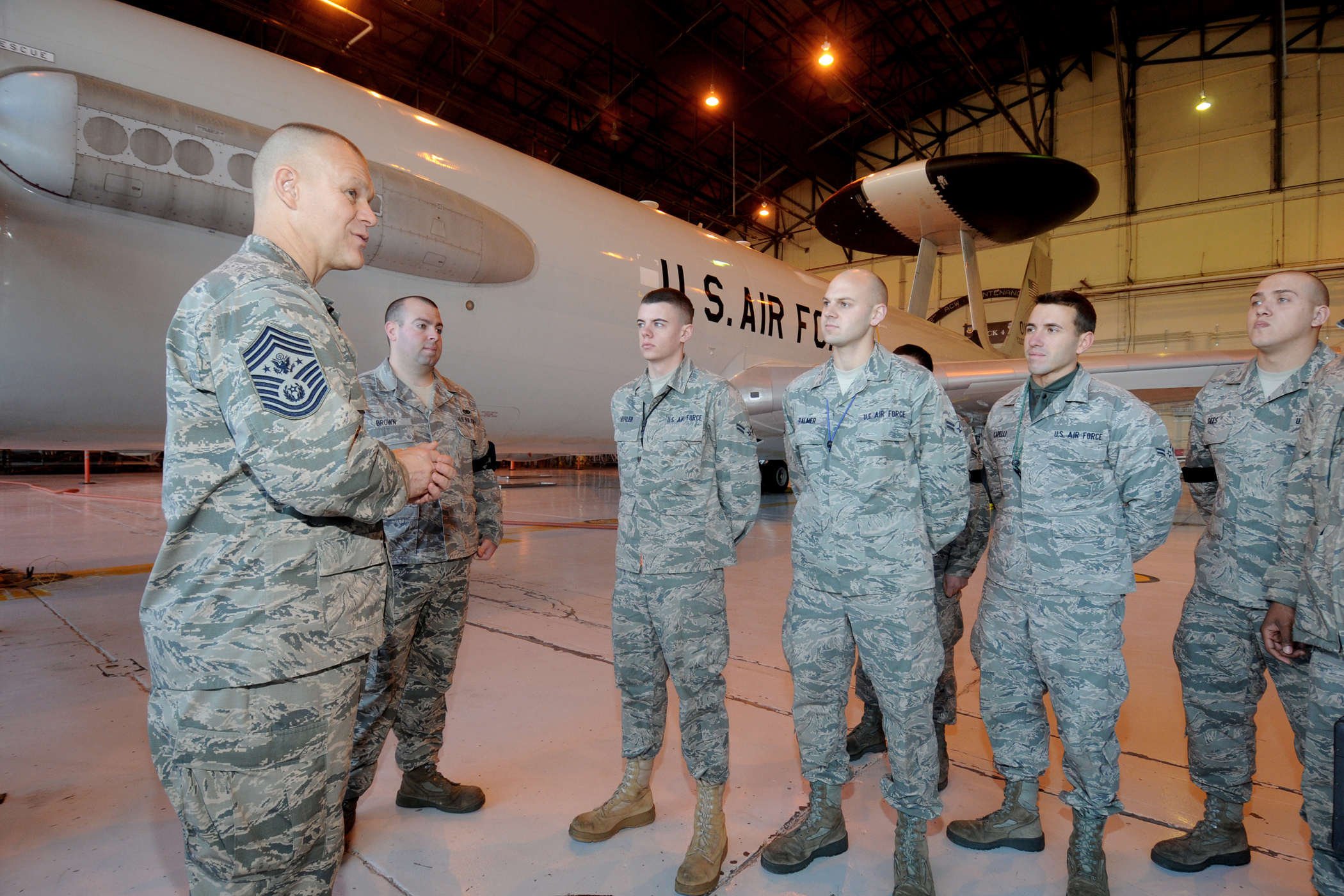 CMSAF visits Tinker AFB Airmen > Air Force > Article Display
