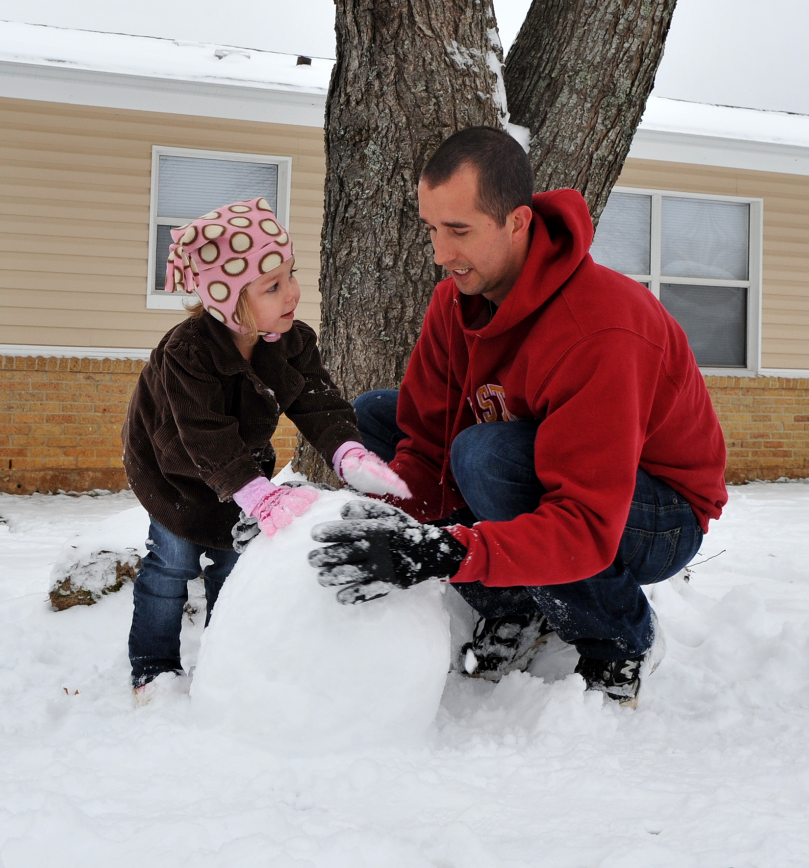 Snow can't stop 'The Rock' > Little Rock Air Force Base > Display