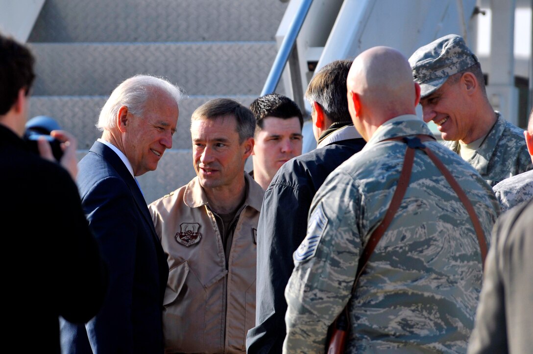U.S. Air Force Brig. Gen. Jack Briggs, commander 455th Air ...