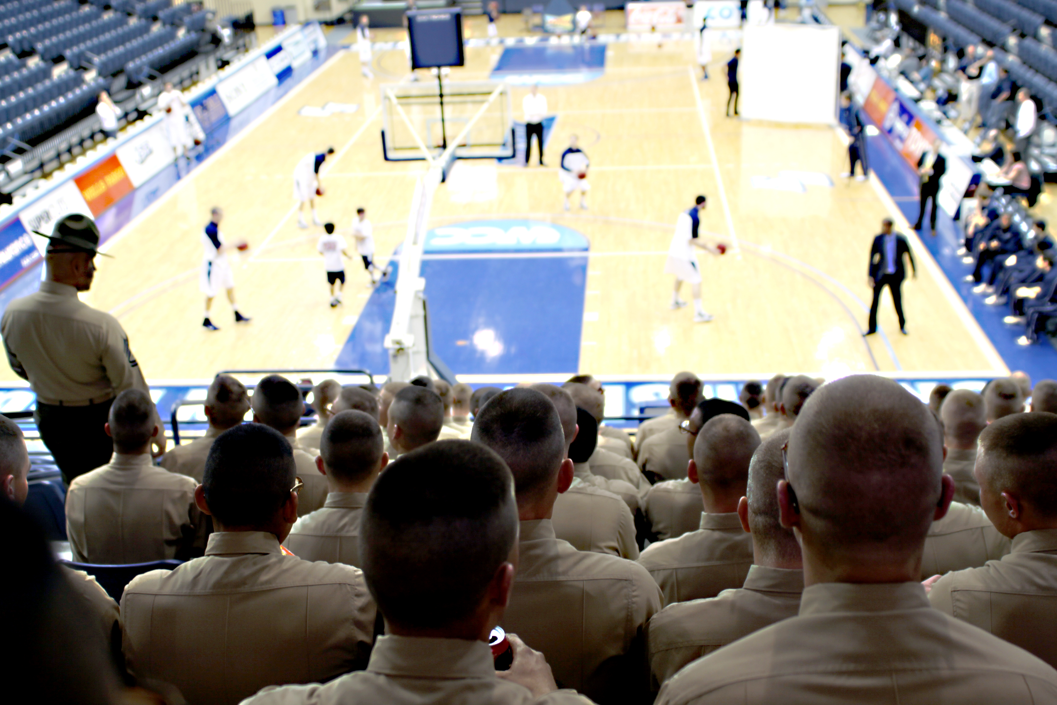 USD hosts Marines at home game > United States Marine Corps Flagship ...