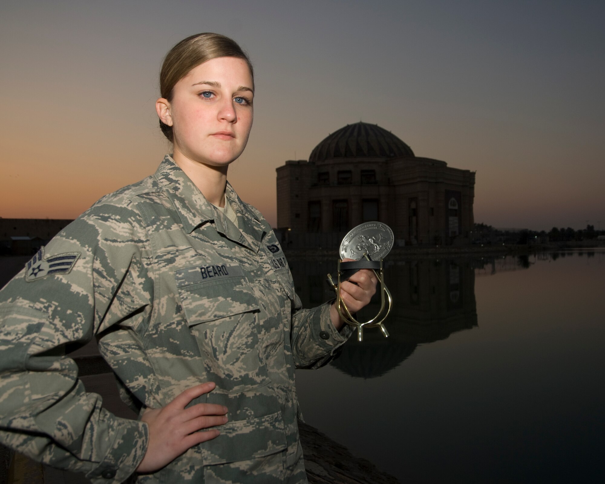 Airman marches, low-crawls and sweats her way into history: Part one ...