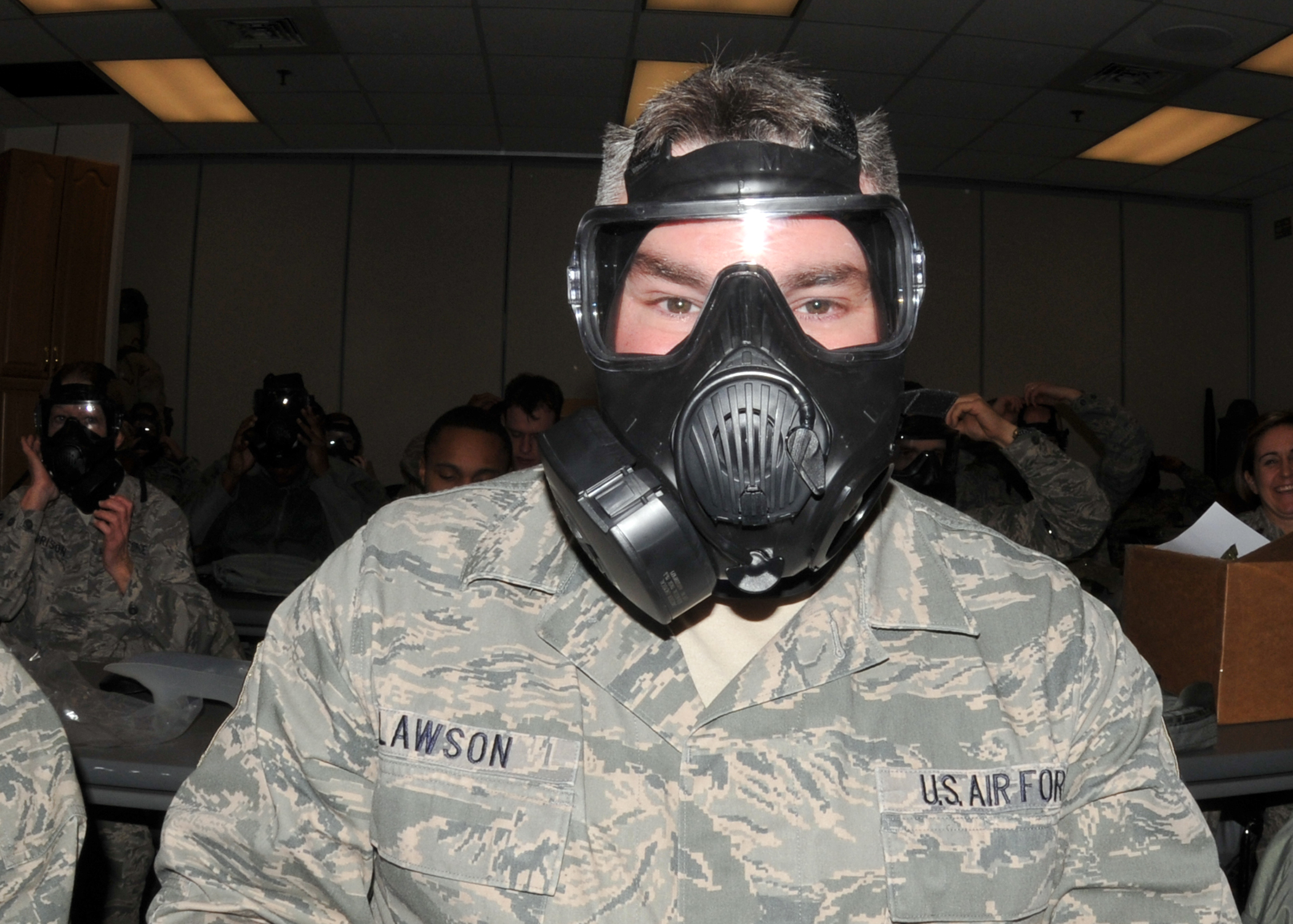 The M50 Joint Service General Purpose Mask > Niagara Falls Air Reserve ...
