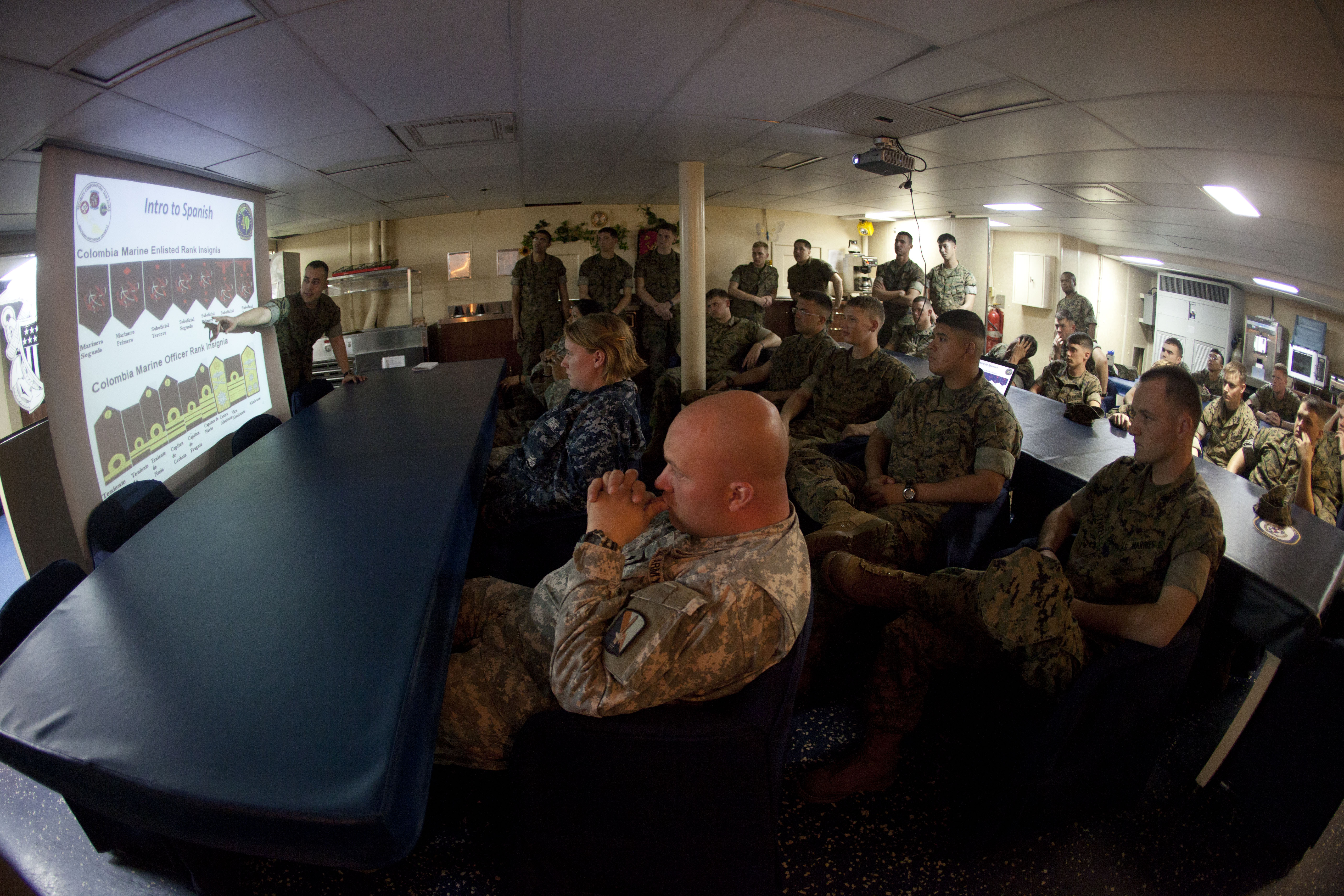 Gunston Hall crew boosts knowledge of Colombian culture > U.S. Marine ...