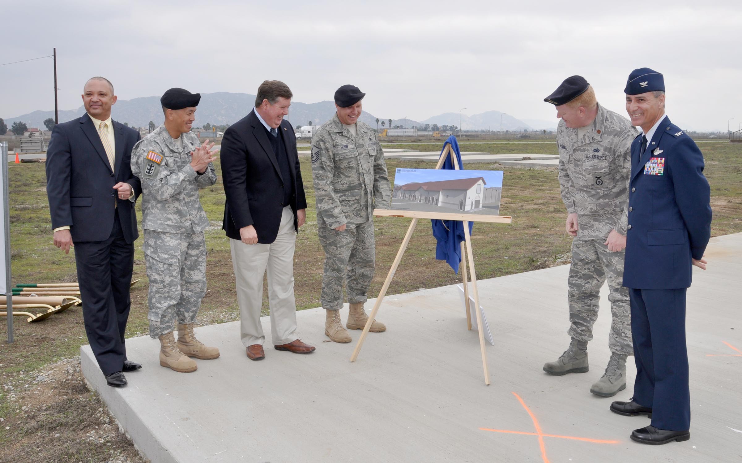 March breaks ground for new firing range > March Air Reserve Base ...