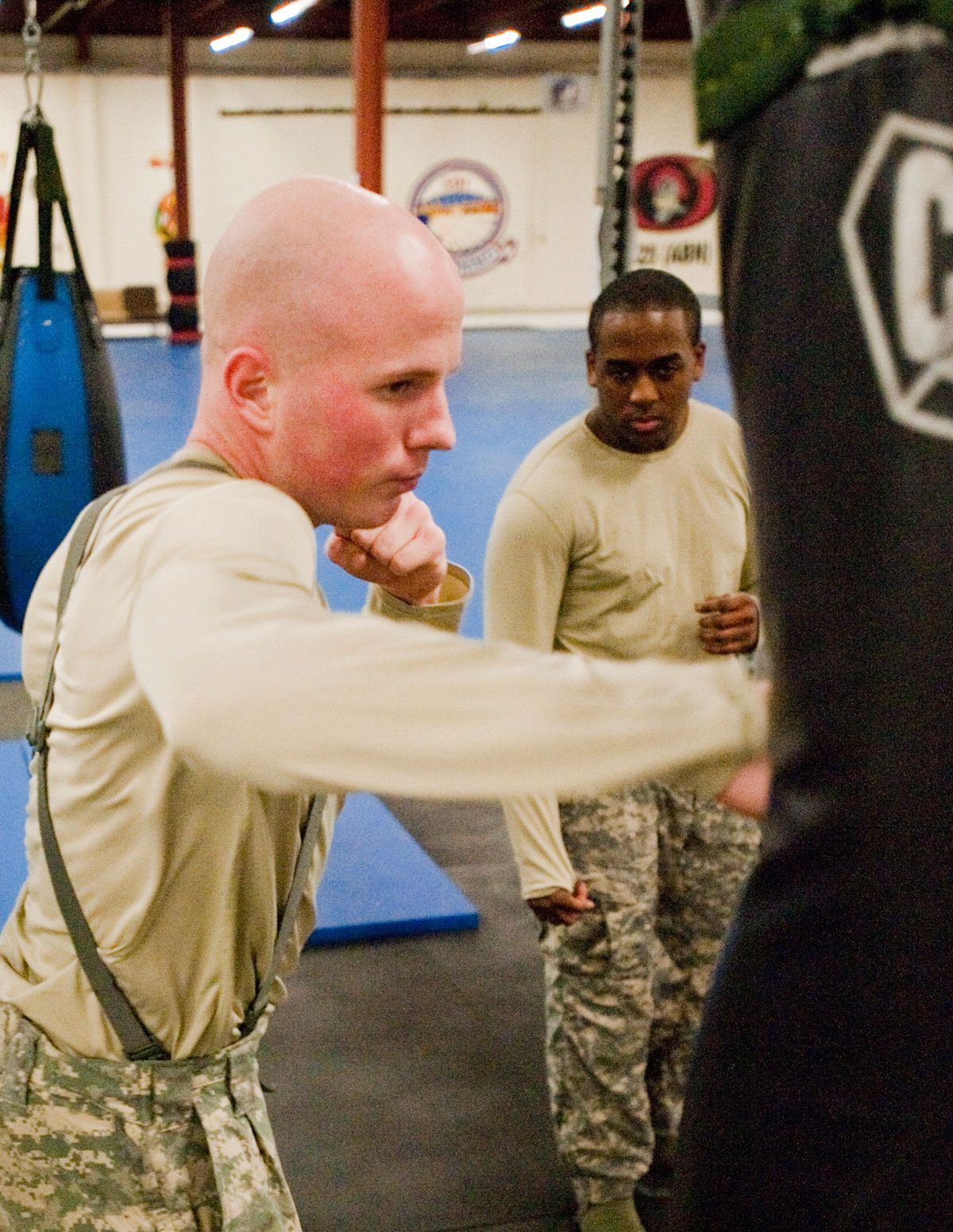 Combatives academy gives hard hitting training