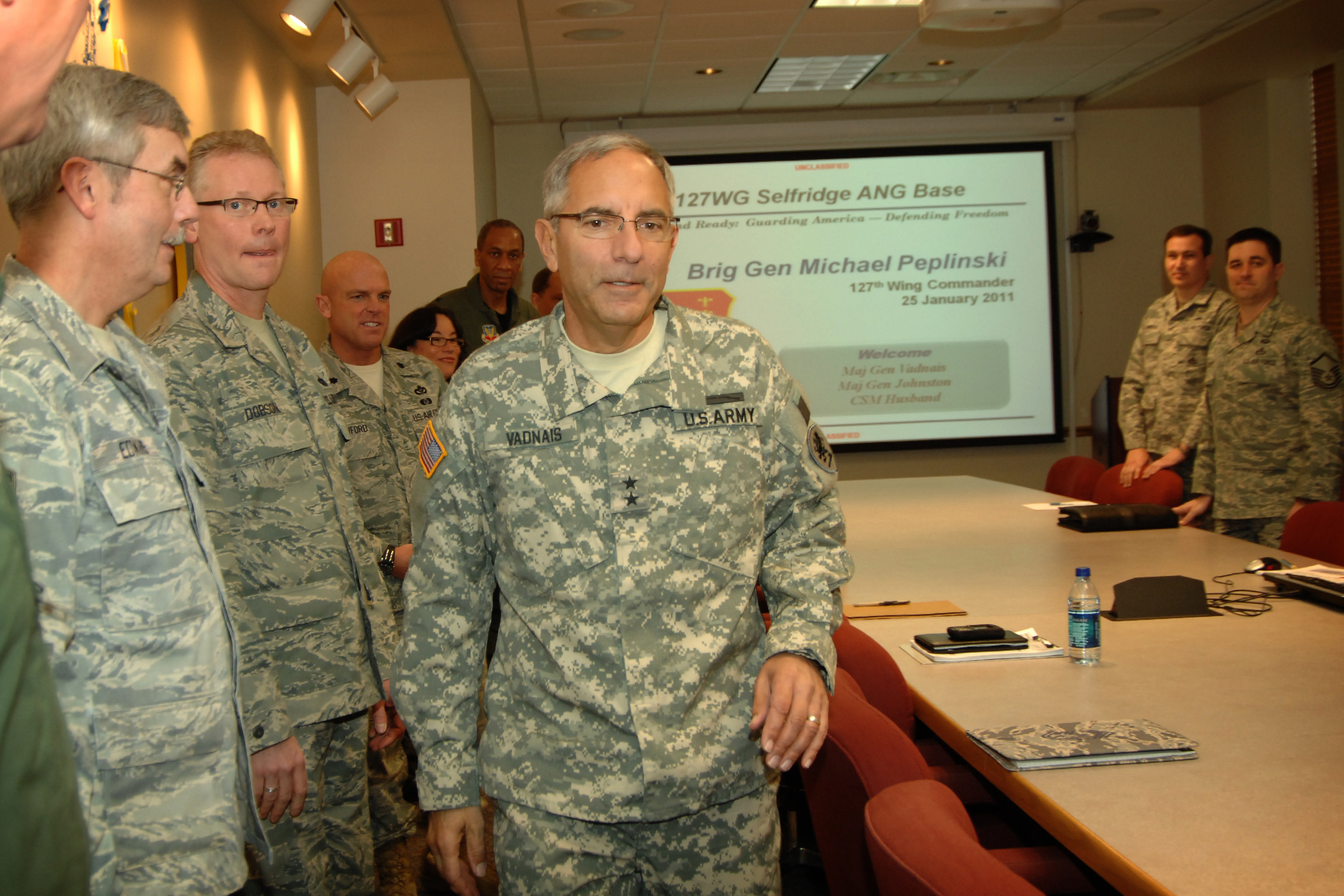 The Adjutant General Visits Selfridge