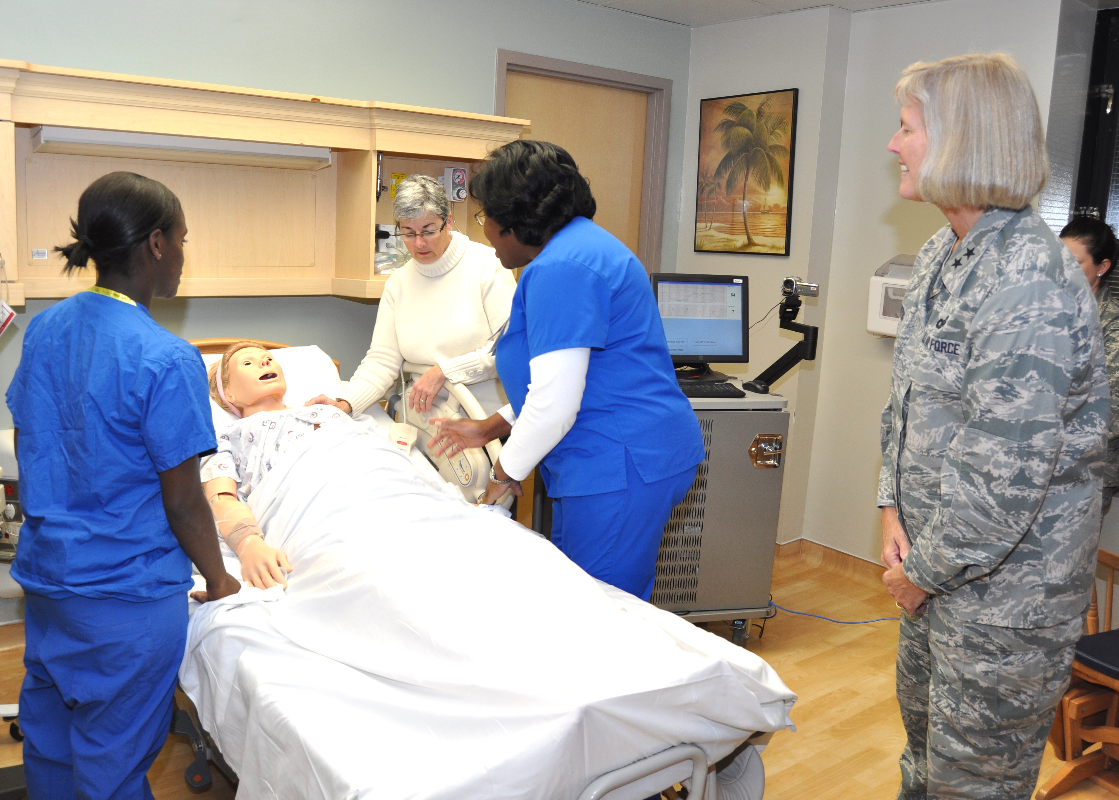 Childbirth simulation