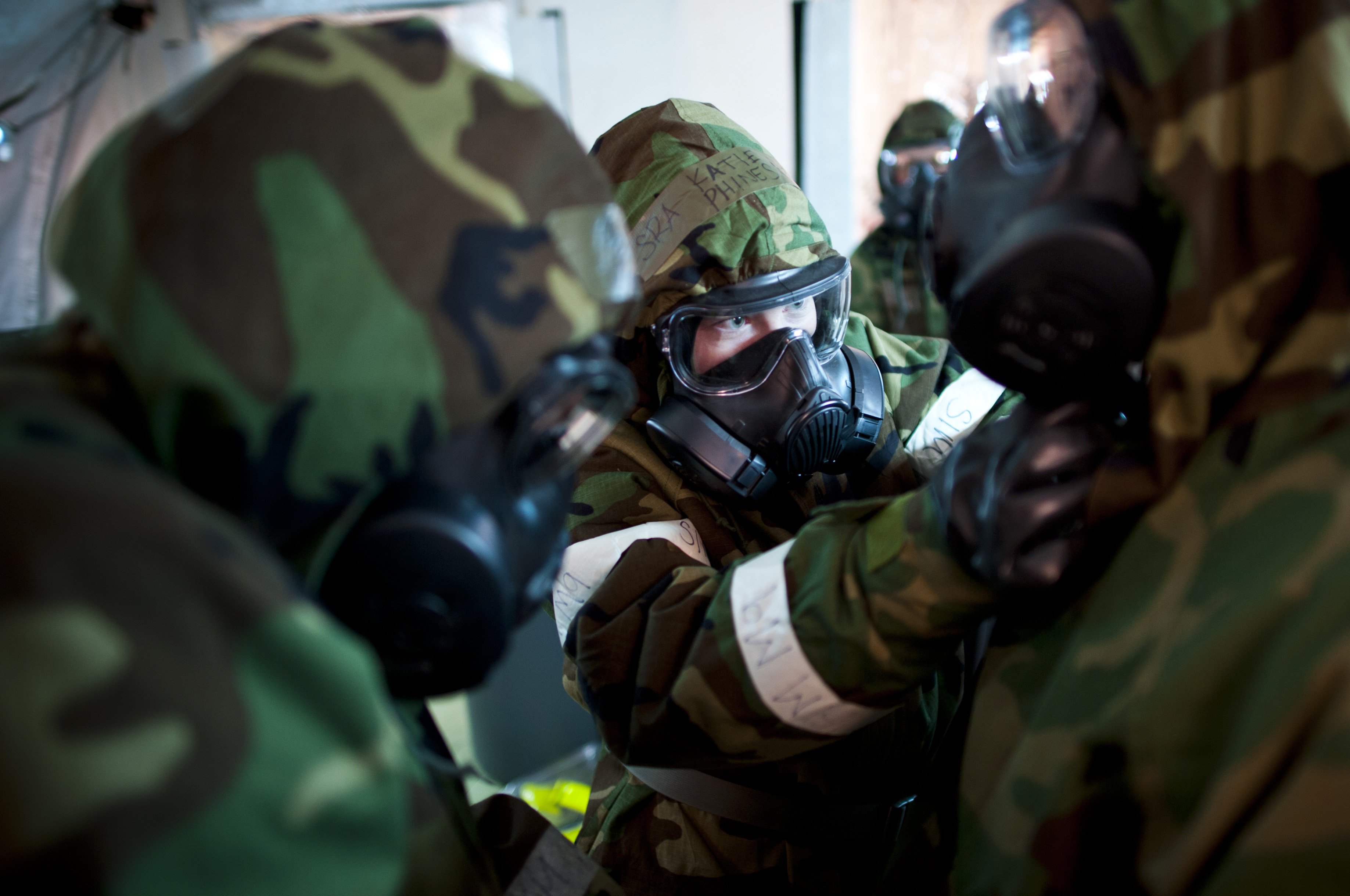 35 MDG: Treating the 'slimed' > Misawa Air Base > Article Display