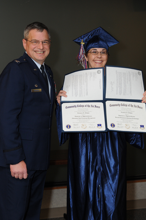 27 reservists from wing receive CCAF degrees > 442d Fighter Wing ...