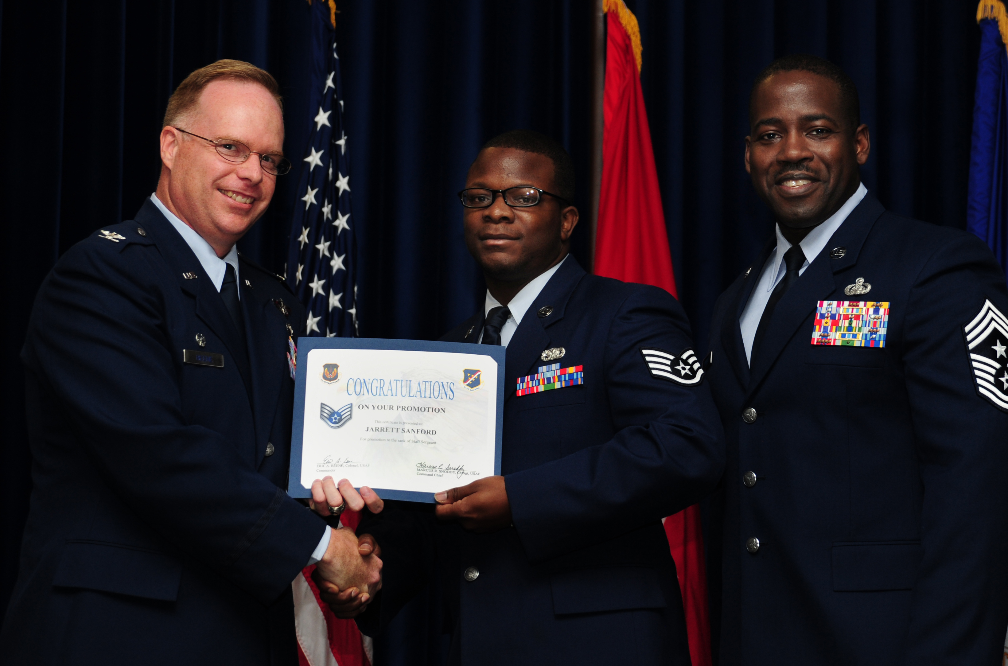 June 2011 promotion ceremony